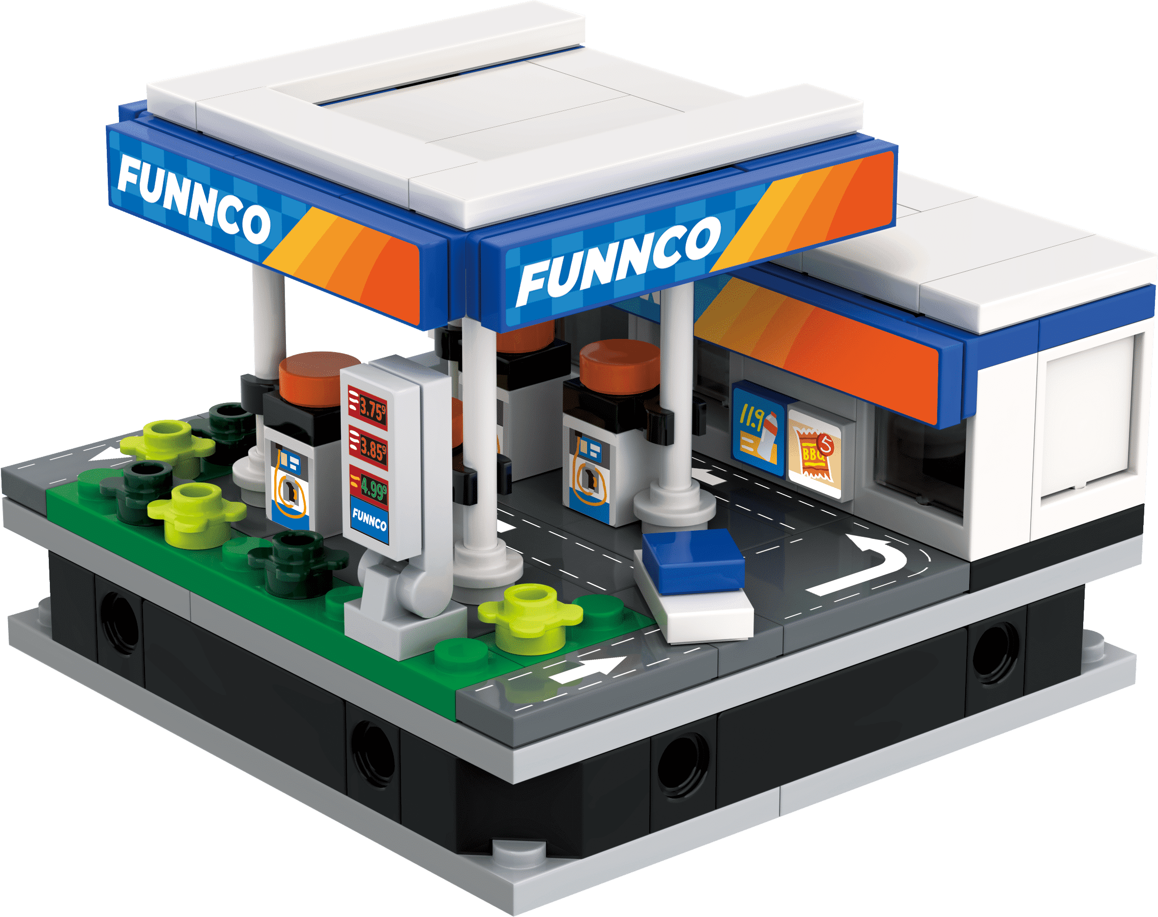 TOONIFY Building Blocks Architecture Set with Quick-Detached Structure ...