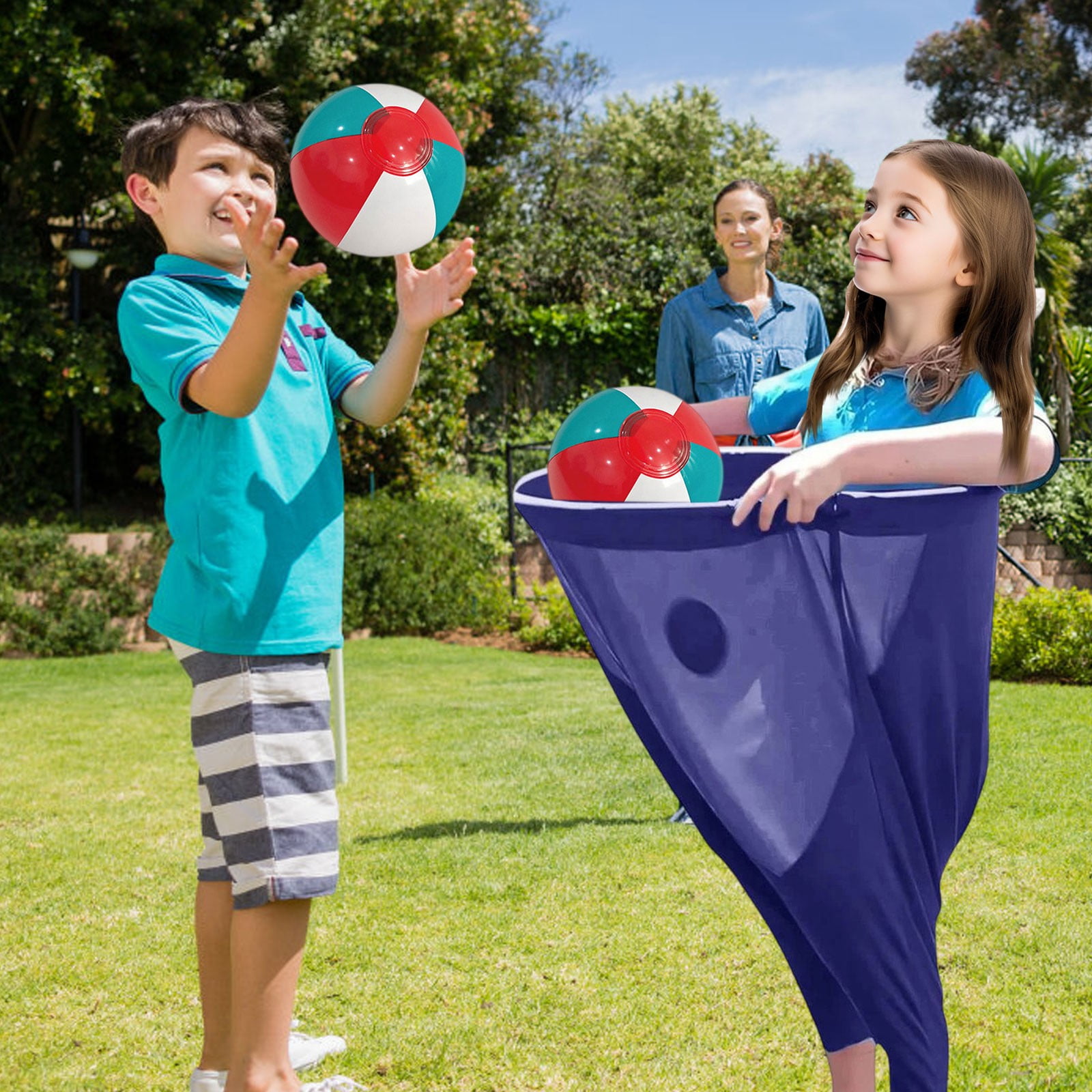 TOOPOOT Adults Outdoor Relay Race Kit - Giant Hilarious Pants for ...