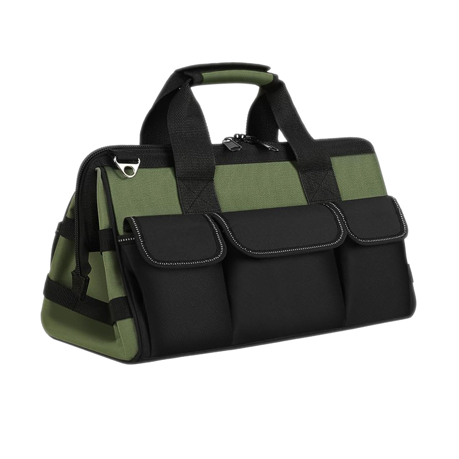 TOOPOOT Heavy Duty Tool Pouch Bag Organizer - 15-Inch 16-Pocket Storage ...