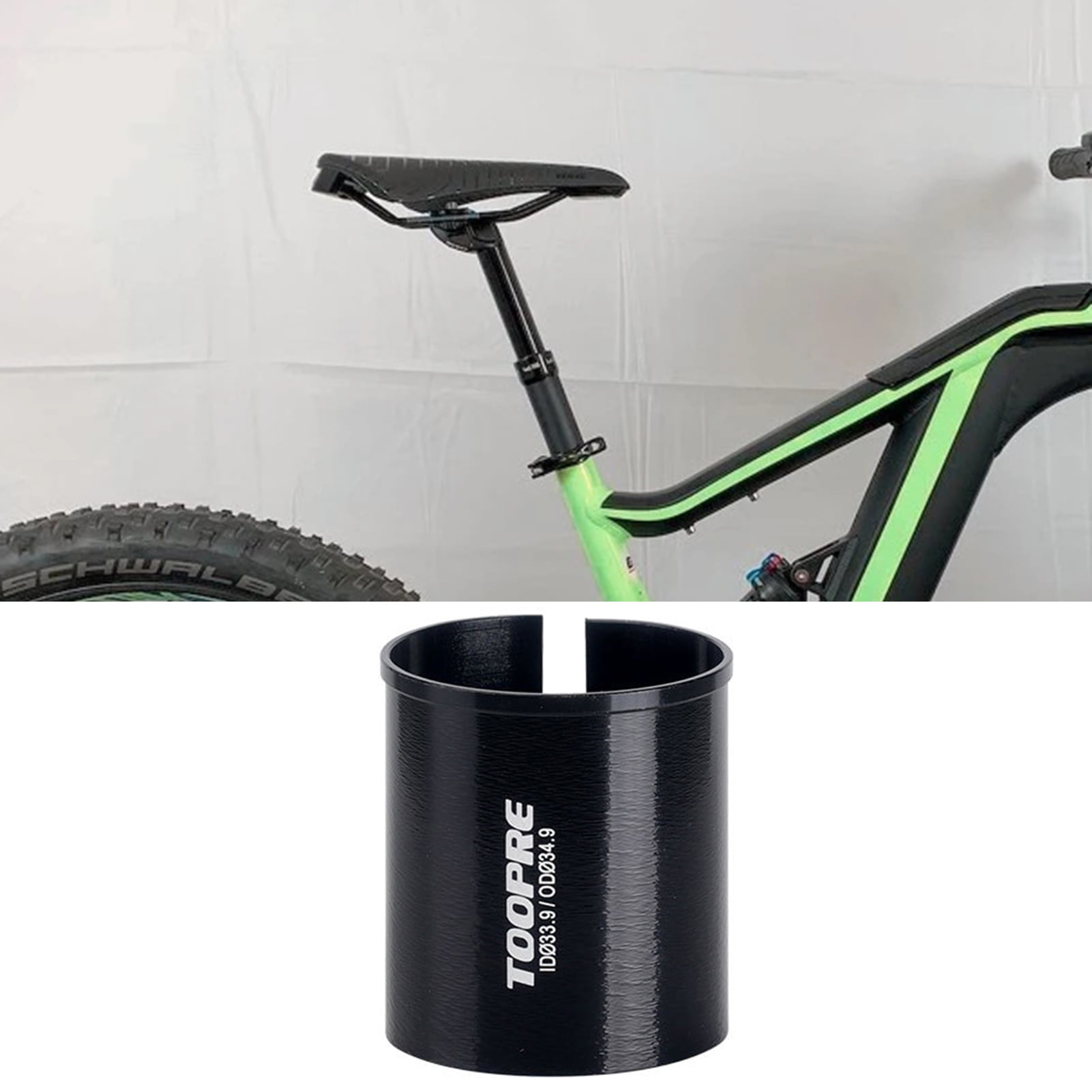 TOOPRE Bicycle Seatpost Adapter Conversion Seatpost Sleeve Bicycle Seat ...