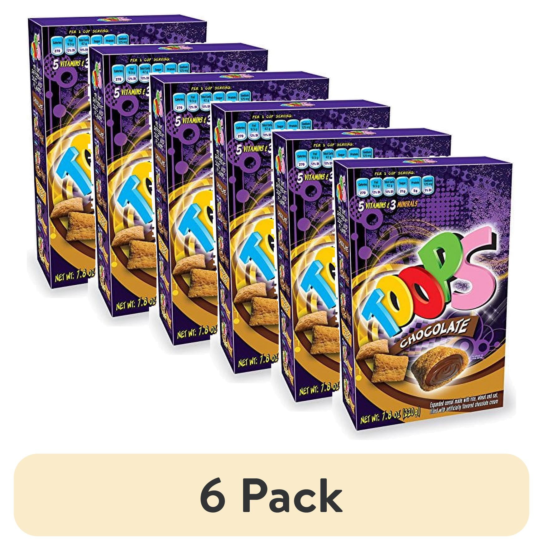(6 pack) TOOPS Cereal (Chocolate) - Walmart.com