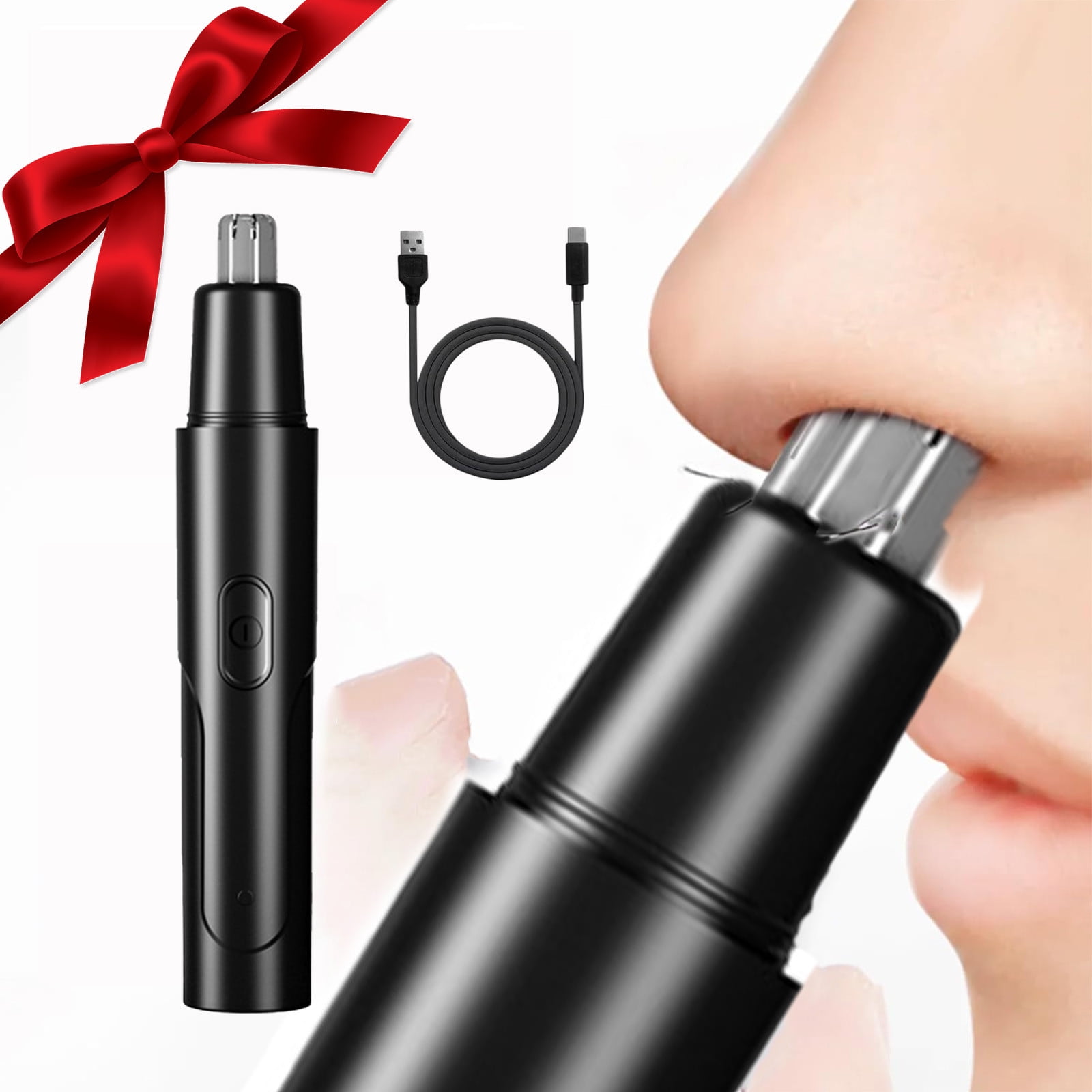 TOOPTY Ear And Nose Hair Trimmers Clipper ,Painless Eyebrow & Facial ...