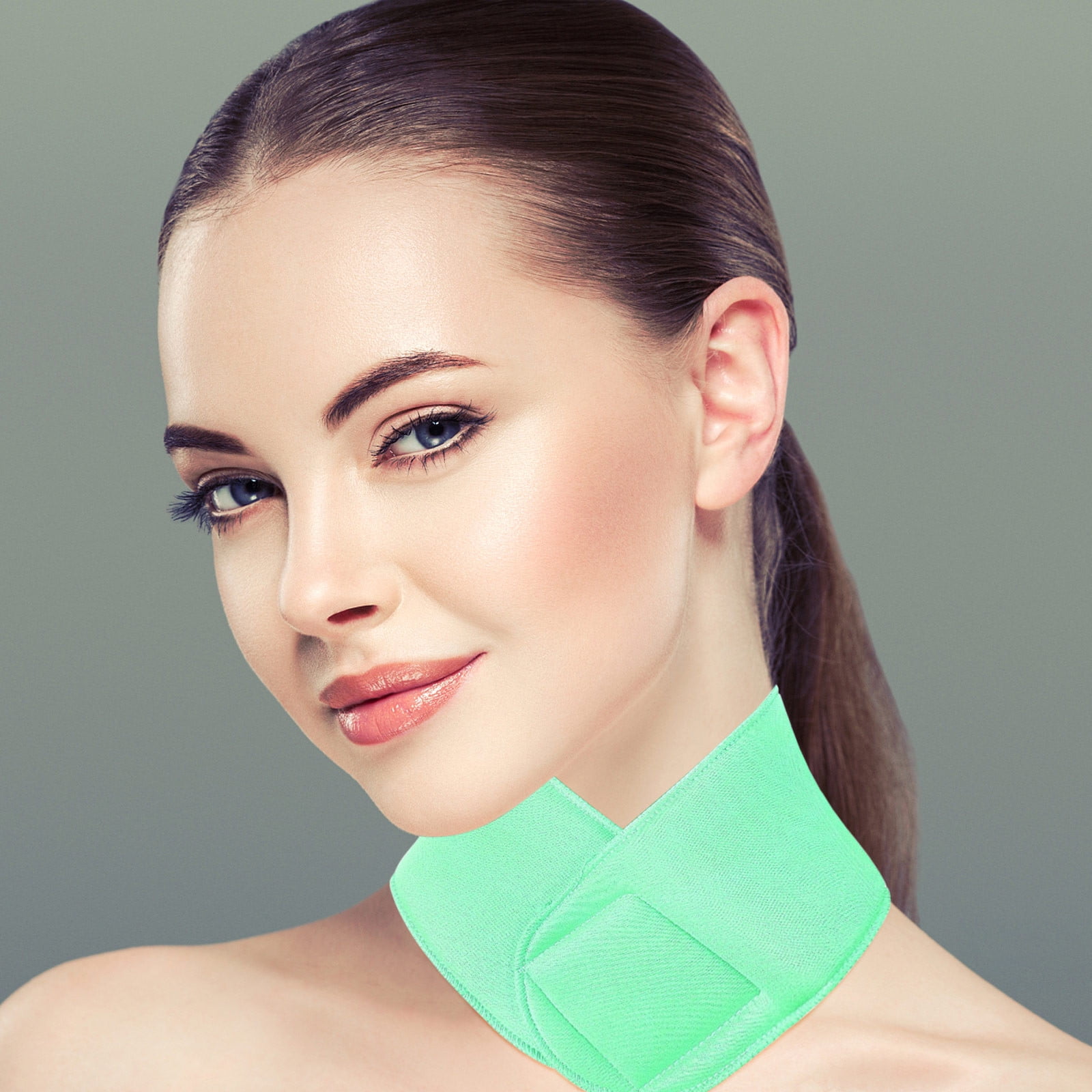 TOOPTY Reusable Gel Anti-Neck Wrinkles Wrap Anti-neck Wrinkle Wrap Mask ...