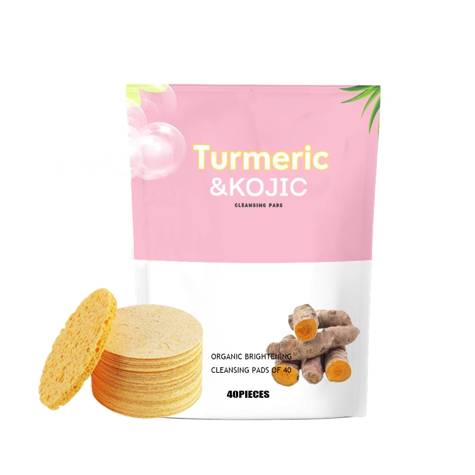TOOPTY Turmeric Cleansing Pads for Face Body Vitamin B5 Fades Dark ...
