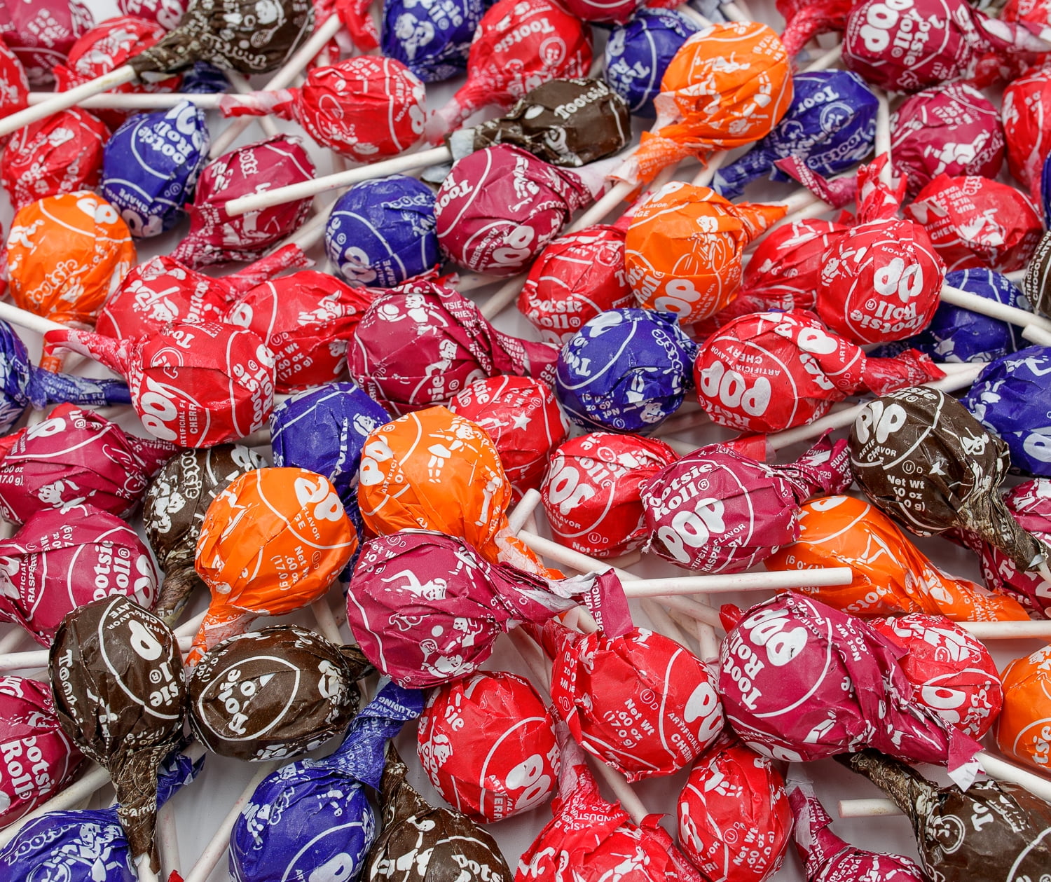 Donty-Tonty Tootsie Roll Pops Candy Lollipops, 2 lb Bulk Bag, 5 ...