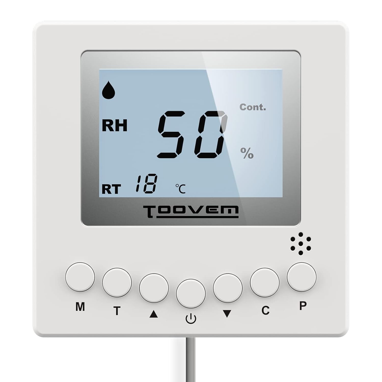 TOOVEM Remote Controller for Digital Humidity, Temperature, Adapt The ...