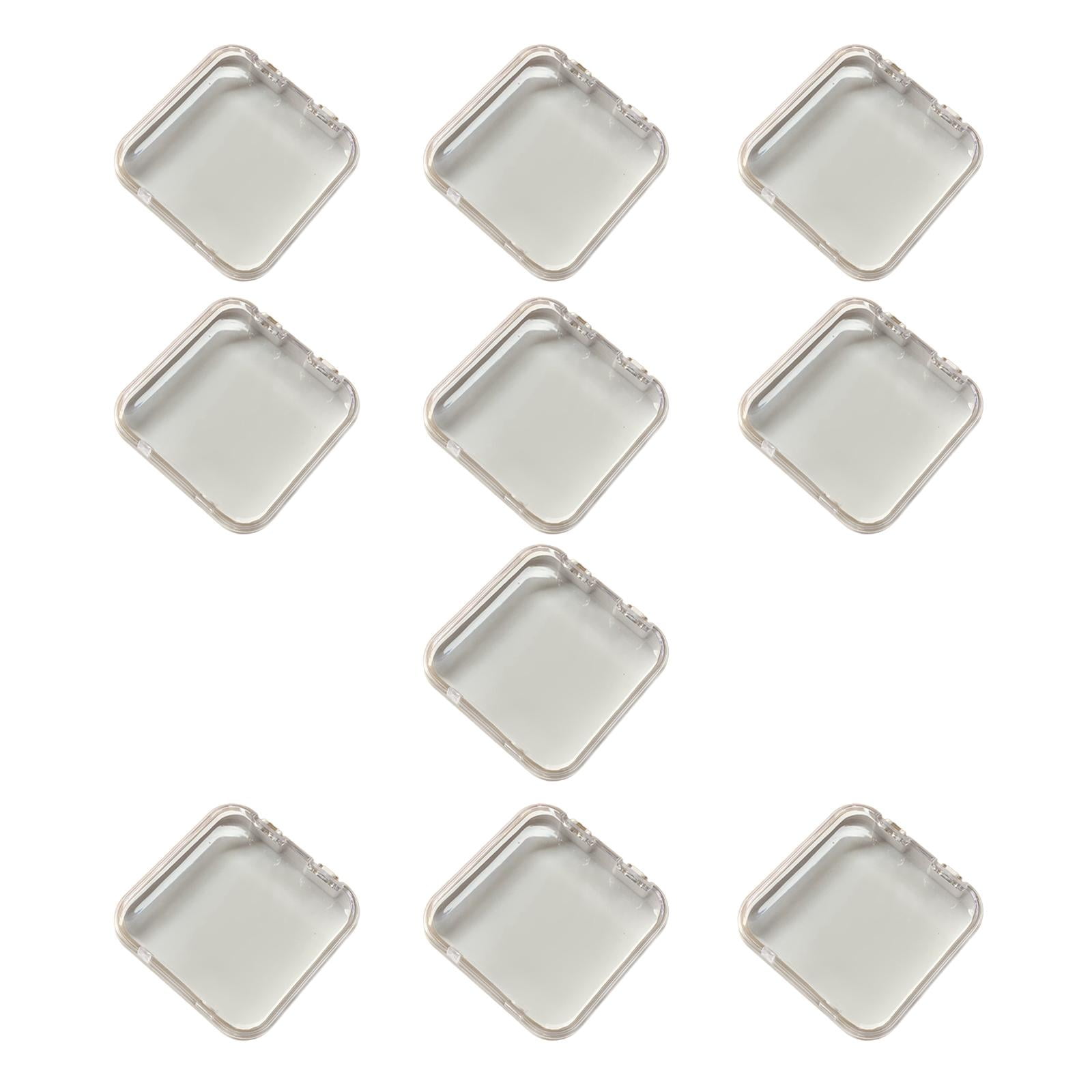 TOOYFUL 10 Pieces Press on Nail Packing Boxes, Display Holder,portable ...