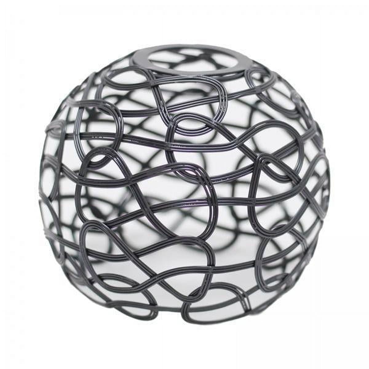 TOOYFUL 2xIron Wire Lampshade Metal Lamp Cage Bulb Cover for Bedroom ...