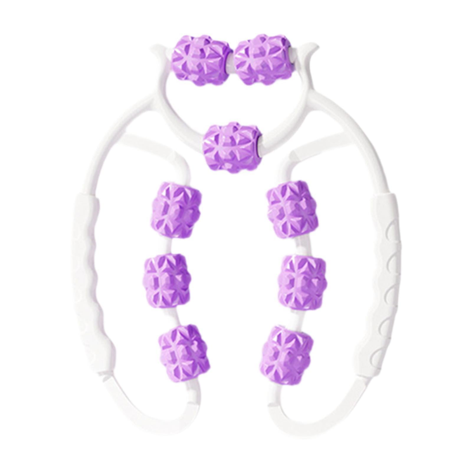 TOOYFUL 9 Wheels Arm Leg Massager 9 Wheels Massage Roller Sturdy ...