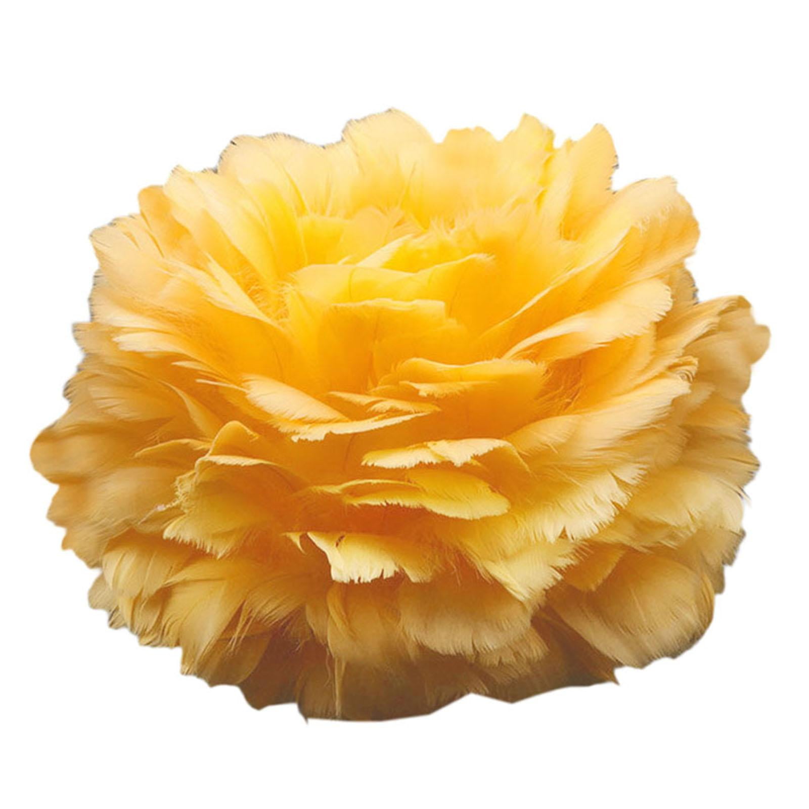 TOOYFUL Artificial Feather Light Shade ,Lightshade ,Ceiling Light Shade ...