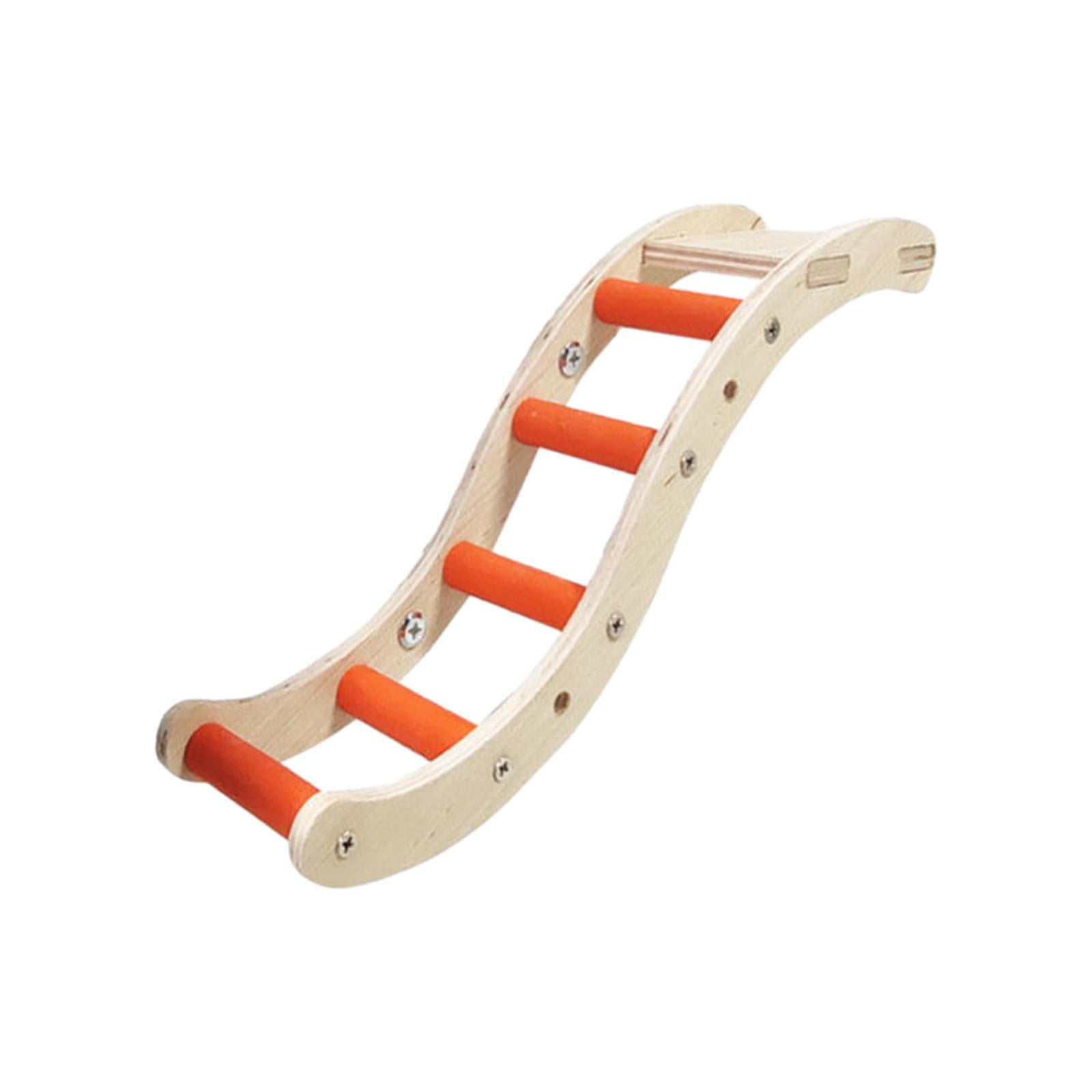TOOYFUL Bird Ladder Bridge Wooden Climbing Ladder, Animals Beak ...