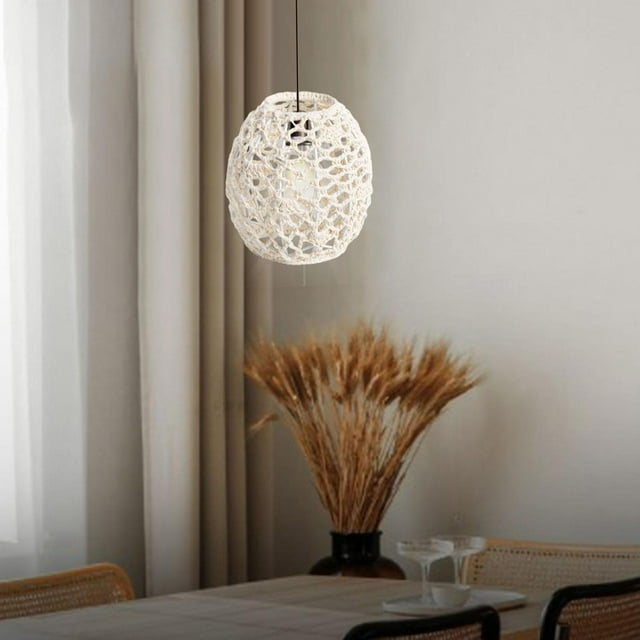 TOOYFUL Boho Lamp Shade Ceiling Chandelier Lampshade Gift Decor ...