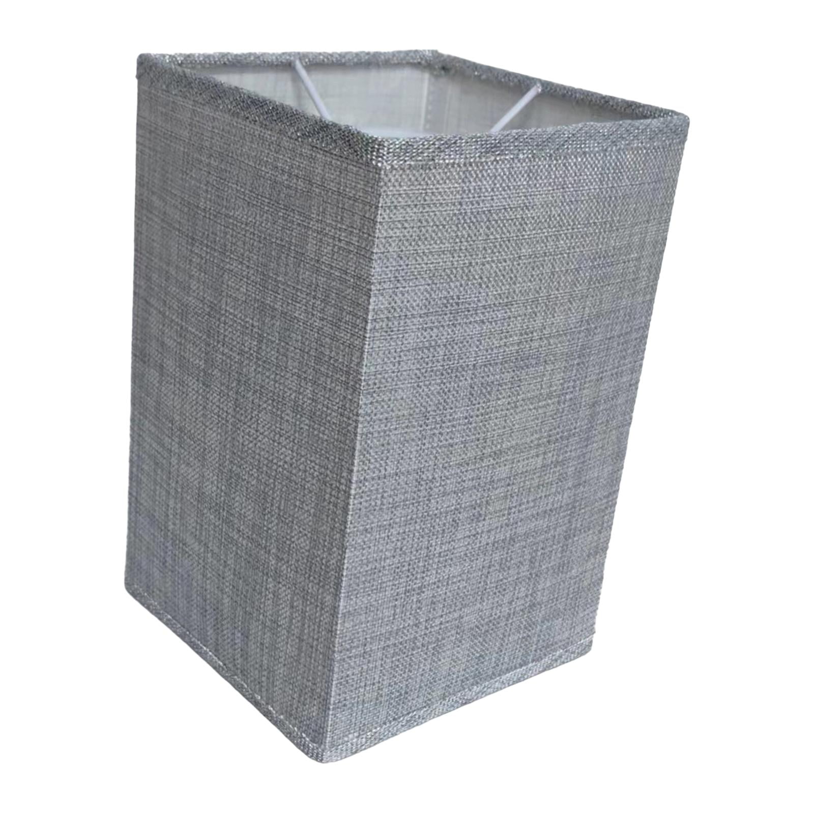 TOOYFUL Burlap Lampshade Barrel Fabric Lampshade Standing Lamp ...