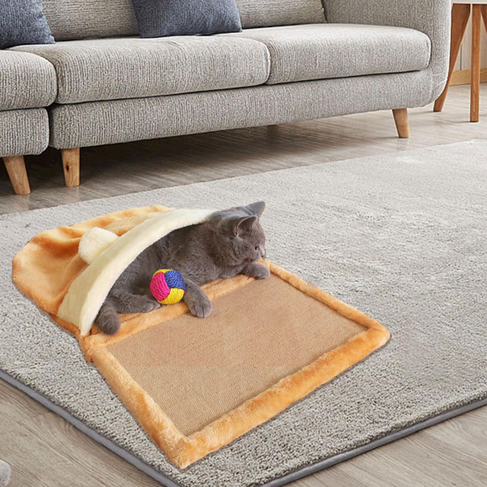 TOOYFUL Cat Nest Cat Scratch Pad Playing Toy Prevent Furniture Damage ...