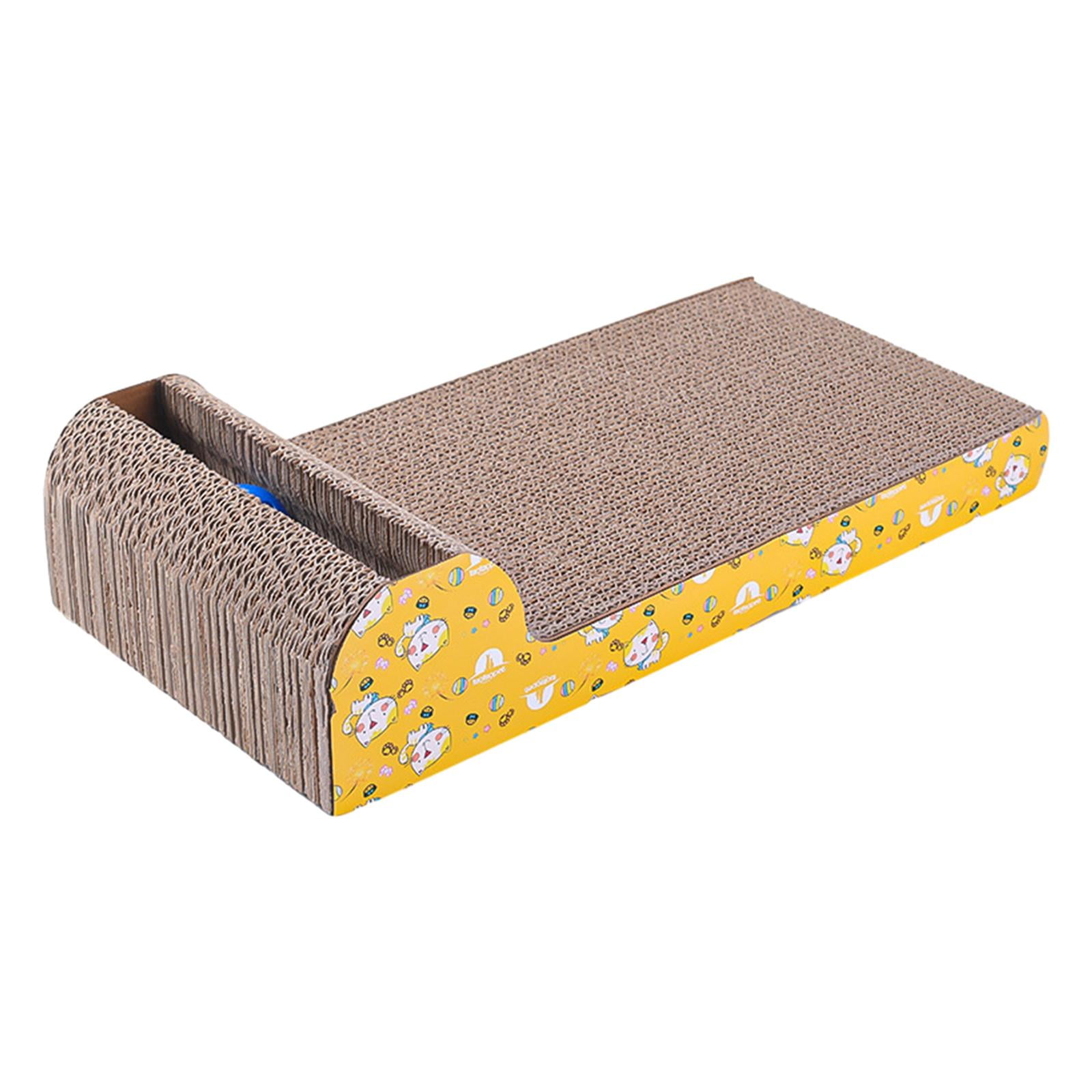 TOOYFUL Cat Scratch Pad Scratcher Cardboard Gifts Scratch Bowl Animals ...