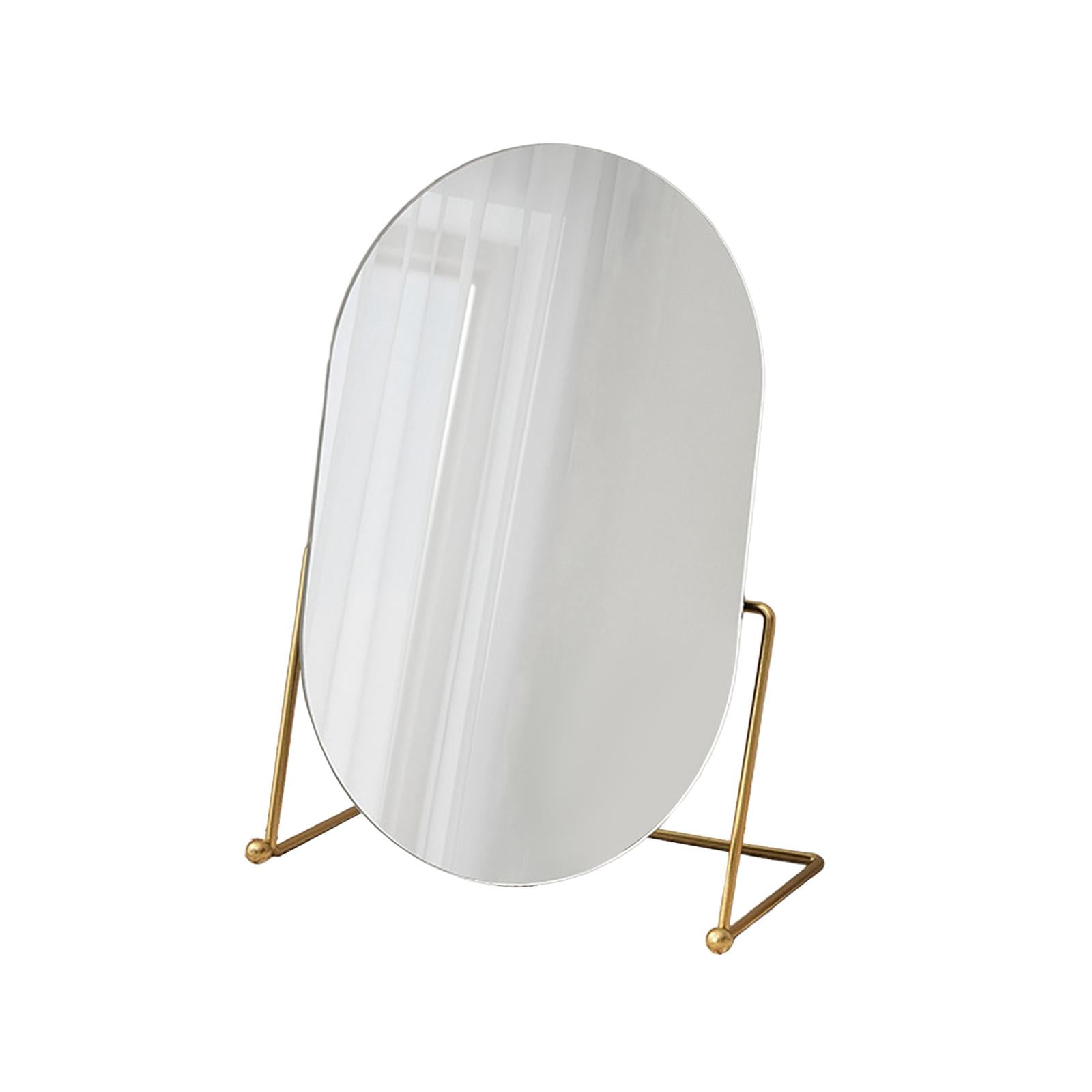 TOOYFUL Desktop Stand Mirror Dressing Mirror Freestanding Bedroom ...