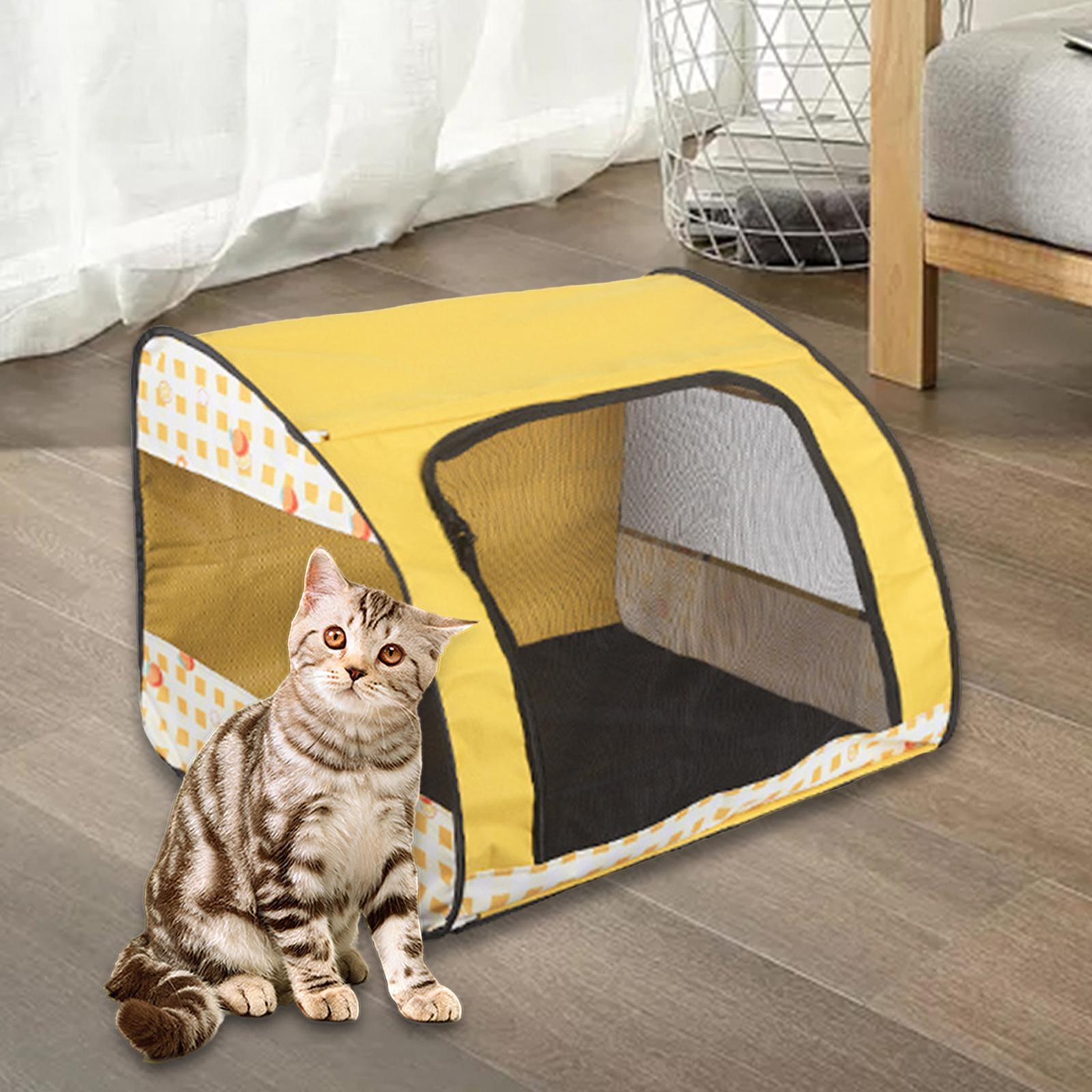 TOOYFUL Foldable Cats Pen Tent,Pet Crate House,Pet Supplies,Portable ...