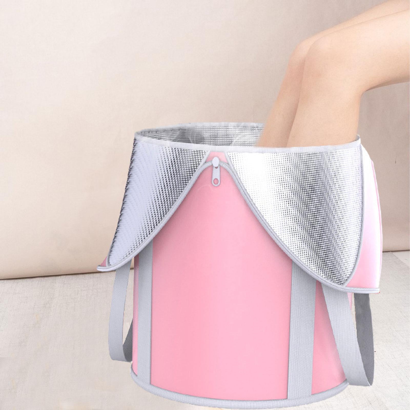 TOOYFUL Foldable Foot Bath, Pedicure Barrel, Collapsible ...