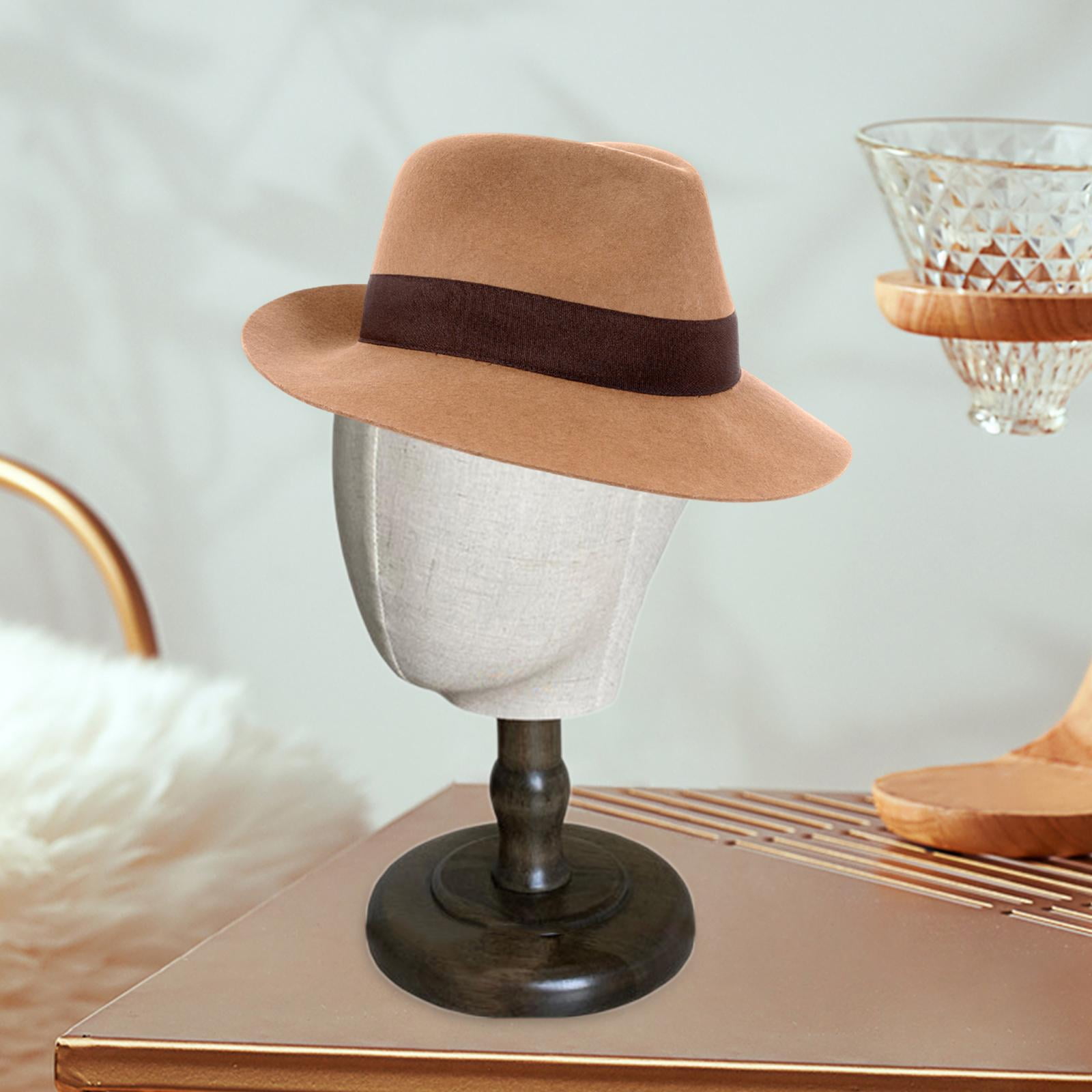 TOOYFUL Head Stand Mannequin Head for Multifunctional Mannequin Stand ...