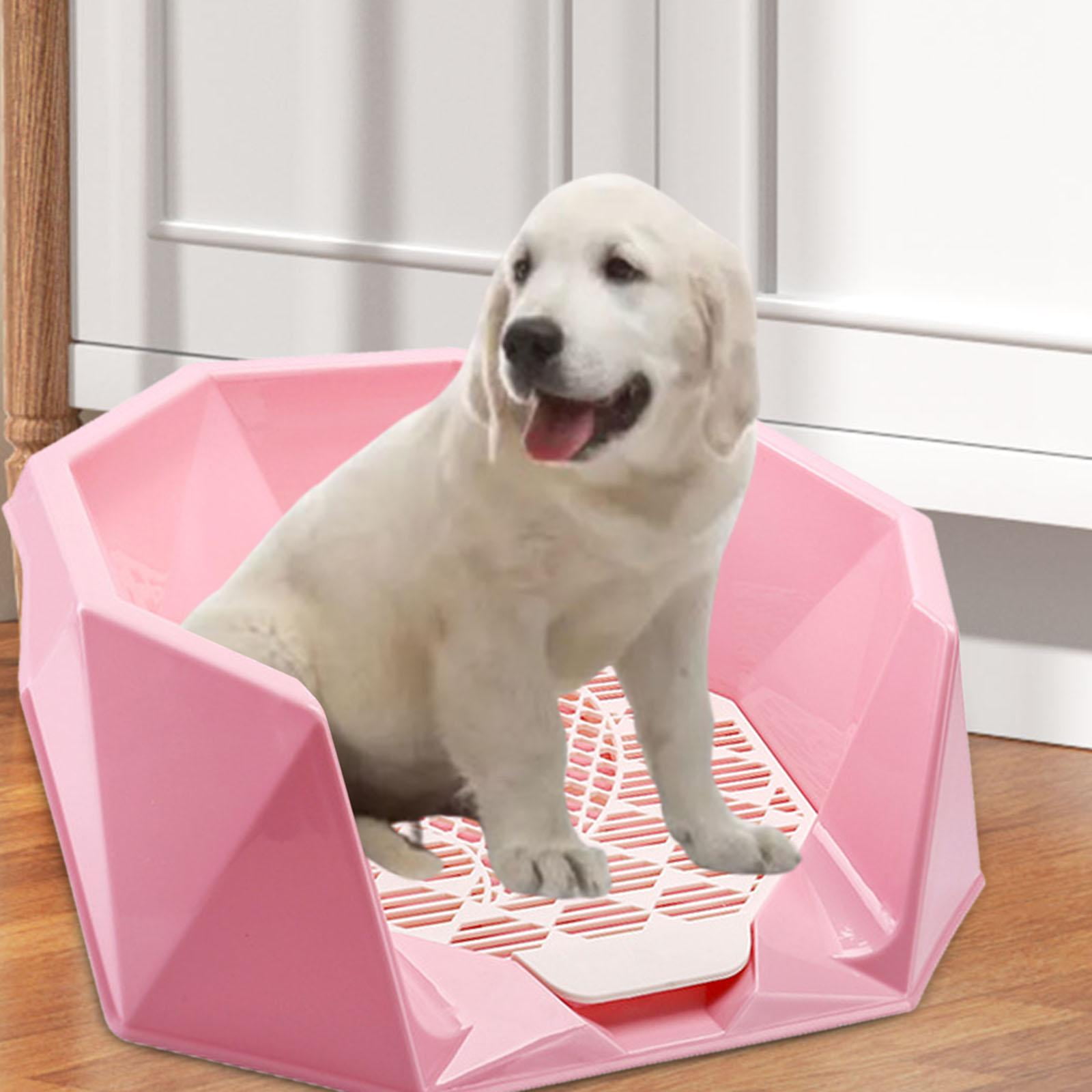 TOOYFUL Indoor Dog Potty Tray, Dogs Potty Pad, Open Top Entry Dog ...