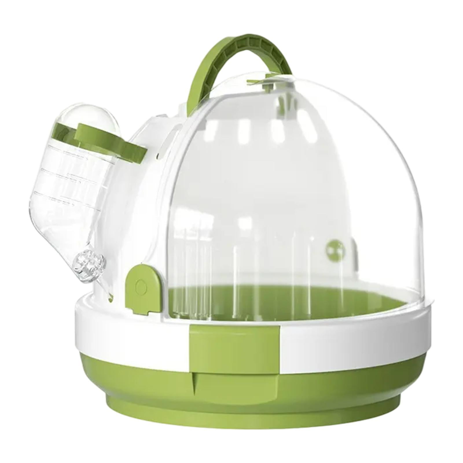 TOOYFUL Parrot Travel Cage,Small Animal Carry Case,Breathable Hamster ...