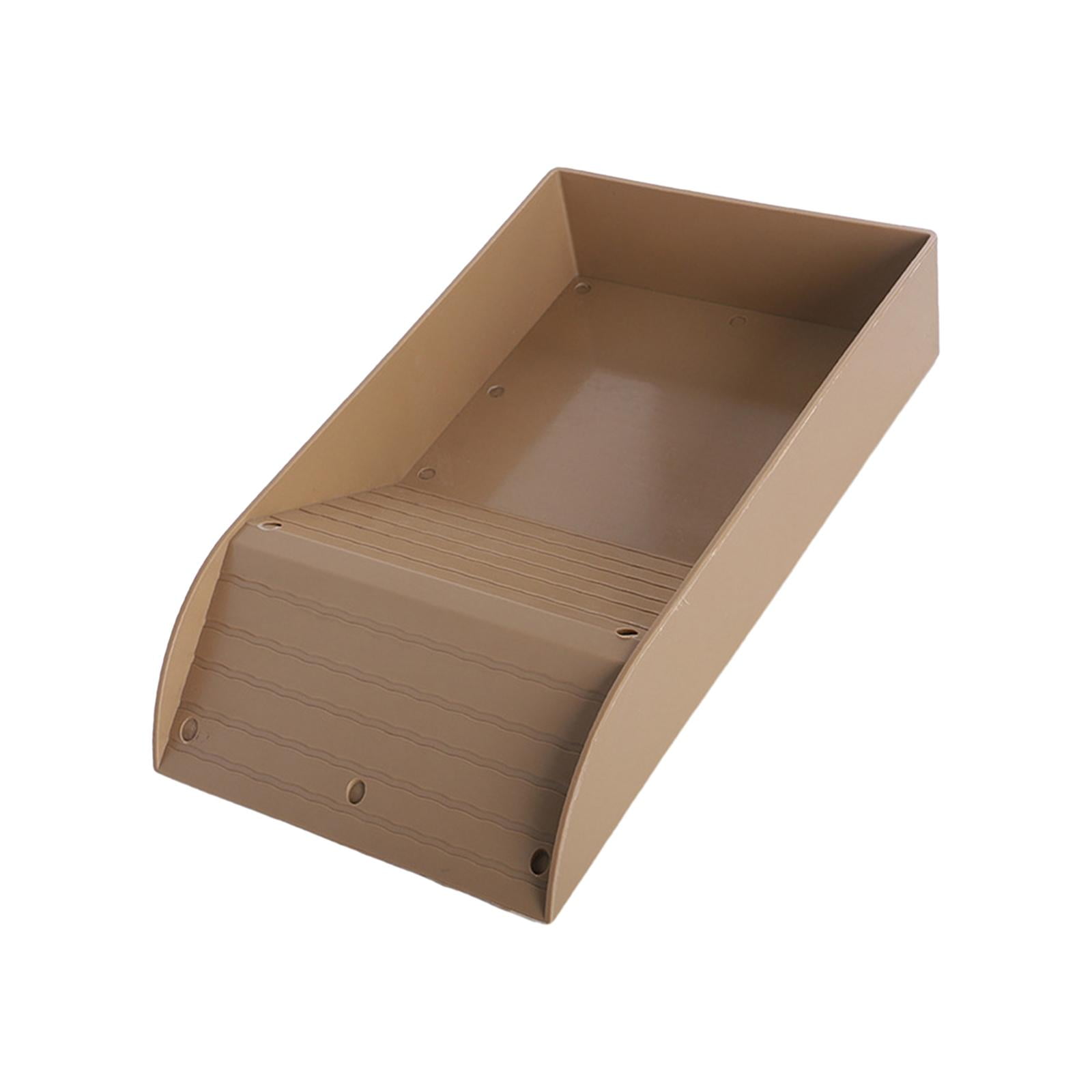 TOOYFUL Reptile Bathing Pool Lizards Habitat Feeding Plate Extra Large ...