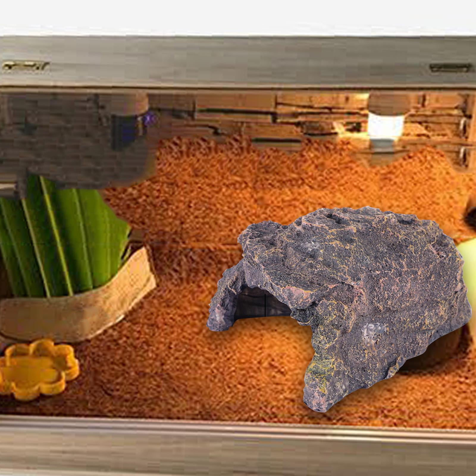 TOOYFUL Reptiles Dock Resting Tortoise Climbing Ramp Shale Terrace ...