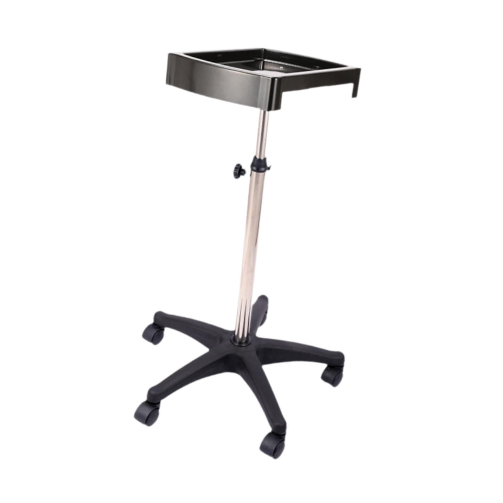 TOOYFUL Salon Rolling Tray Chart Barber Trolley Service Tray Stand ...