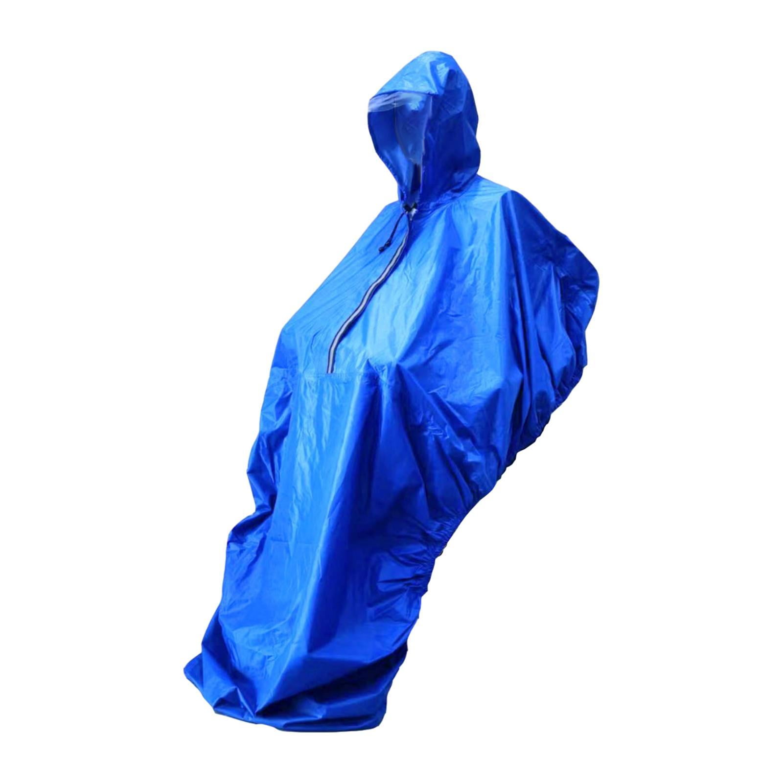 TOOYFUL Wheelchair Rain Poncho Raincoat for Elderly Men Women Mobility ...