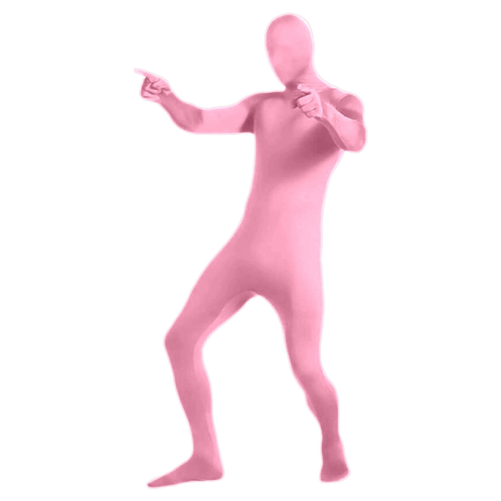 TOOYOU Adult Unisex Full Body Bodysuit With Long Sleeves And Legs Solid ...