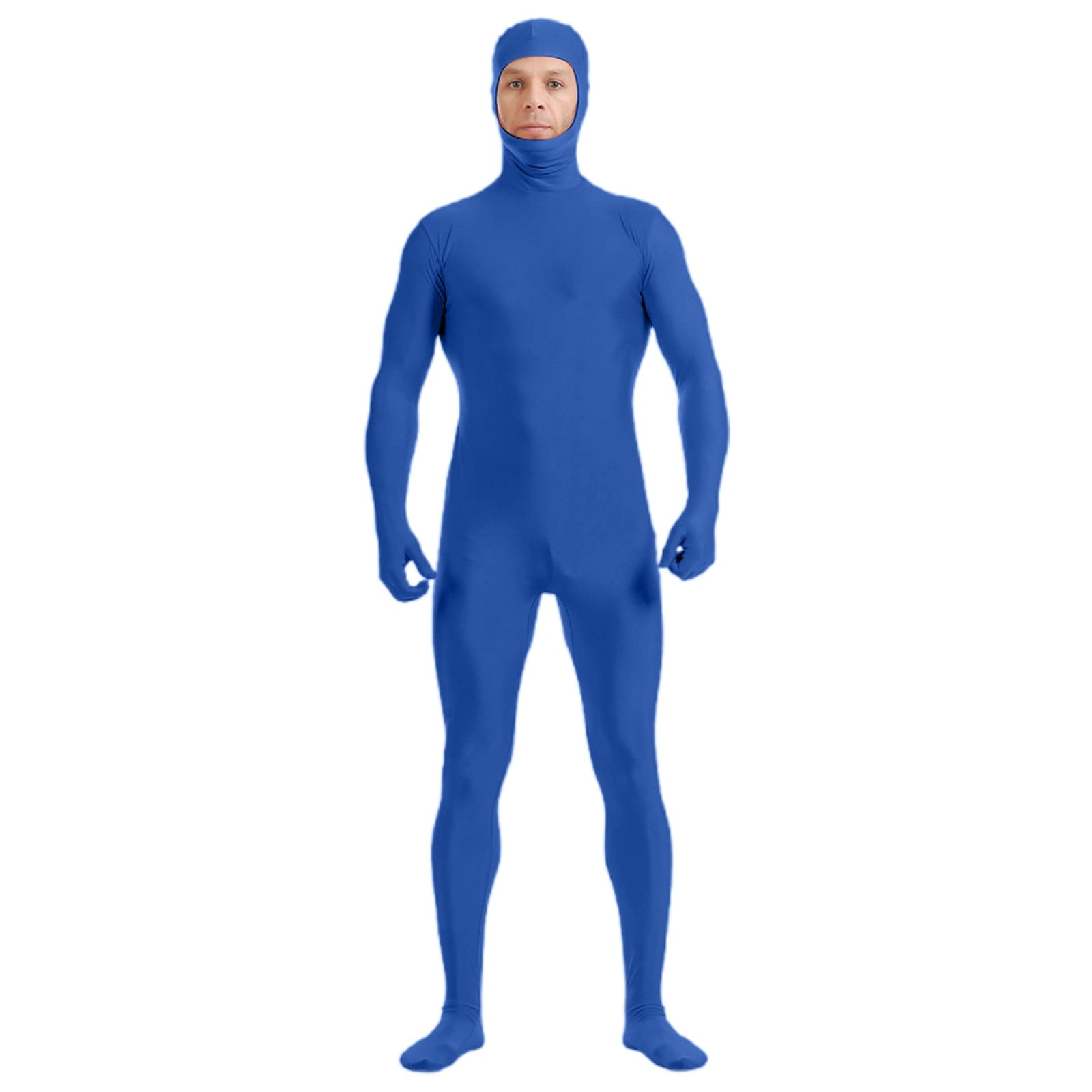 TOOYOU Adult Unisex Full Bodysuit Women And Men Open Face Bodysuit ...