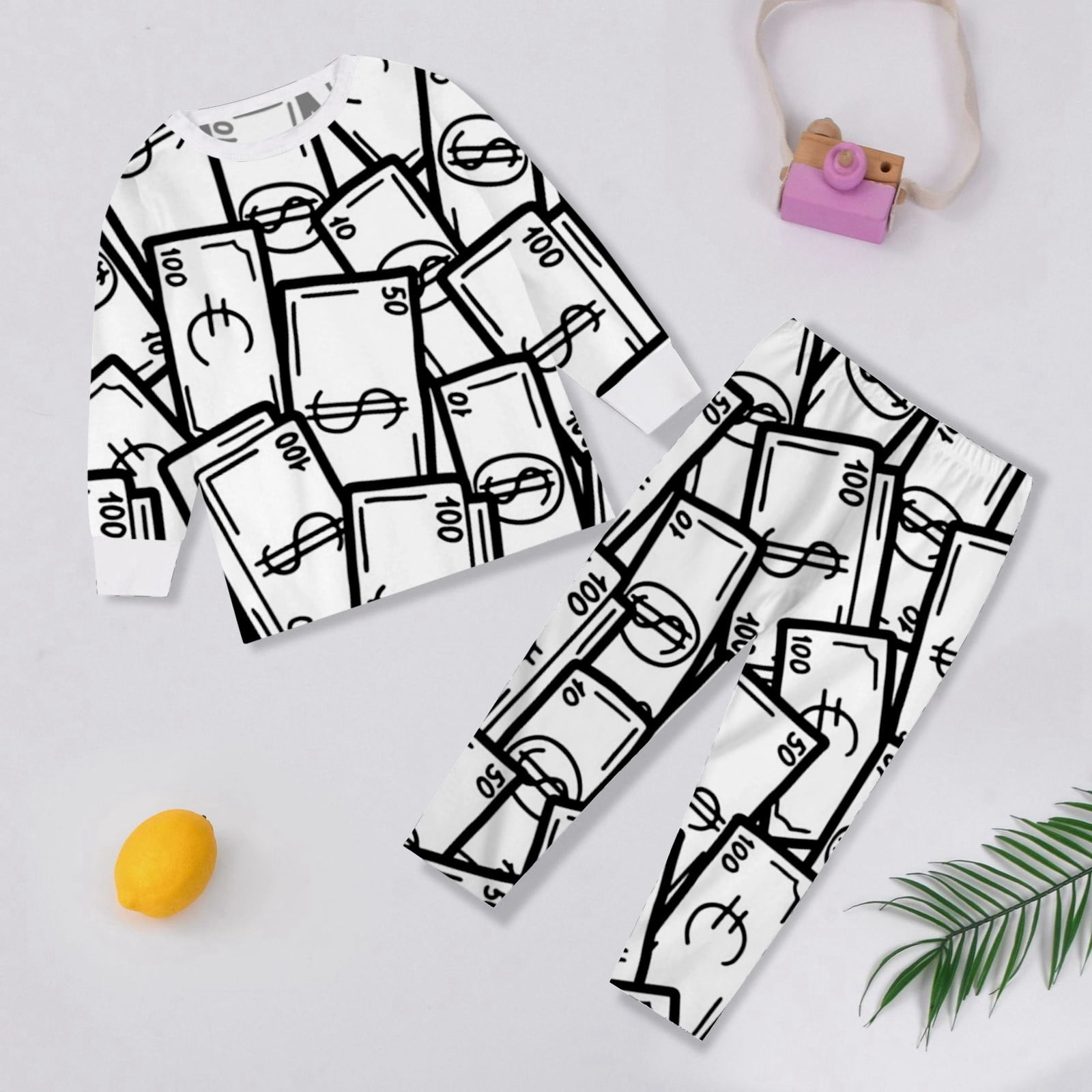 TOOYOU Color Your Own Pajamas For Boys Girls Soft 2-Piece Pajama For ...