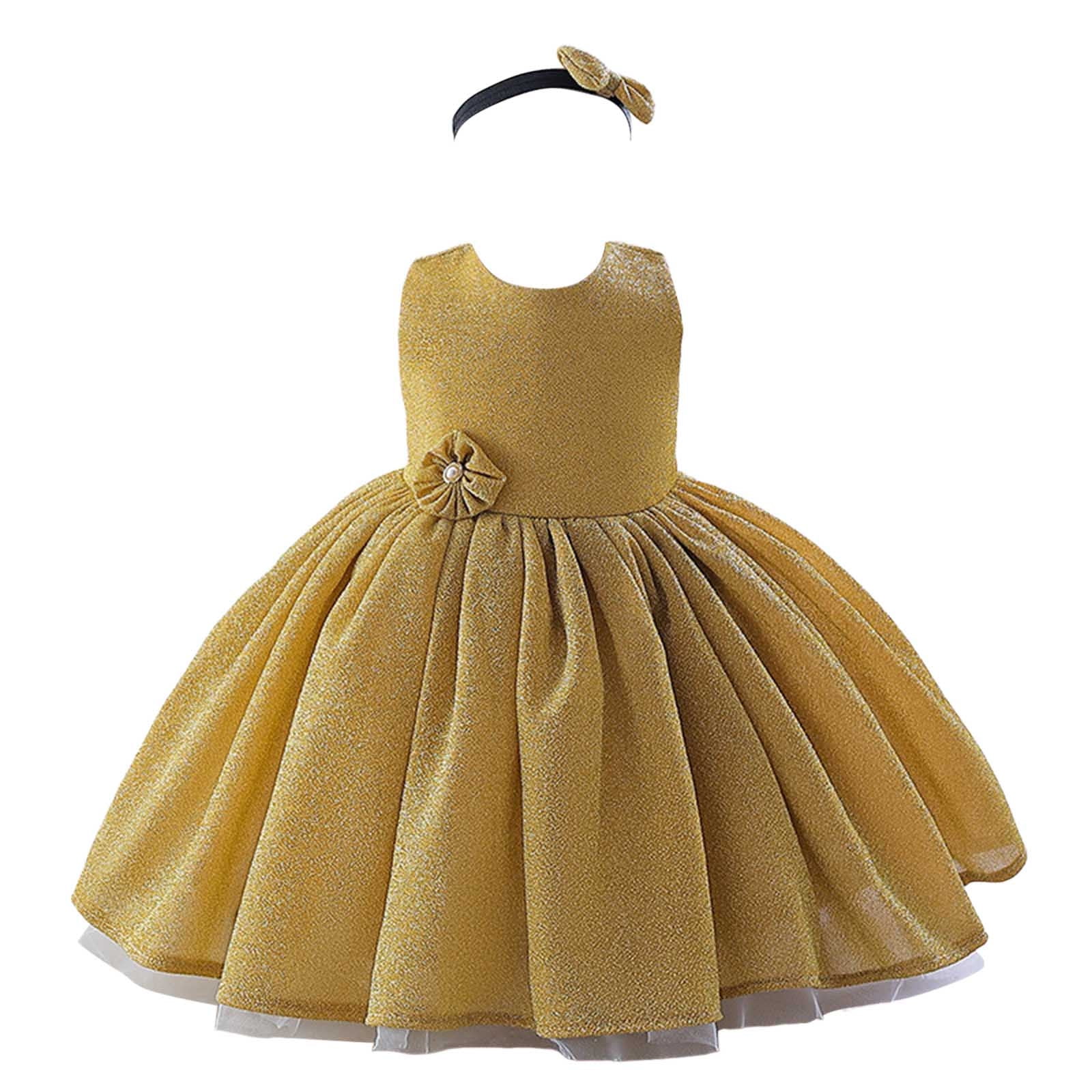 TOOYOU Girls Dresses Kids Floral Pageant Dress Party Child Dress Up ...