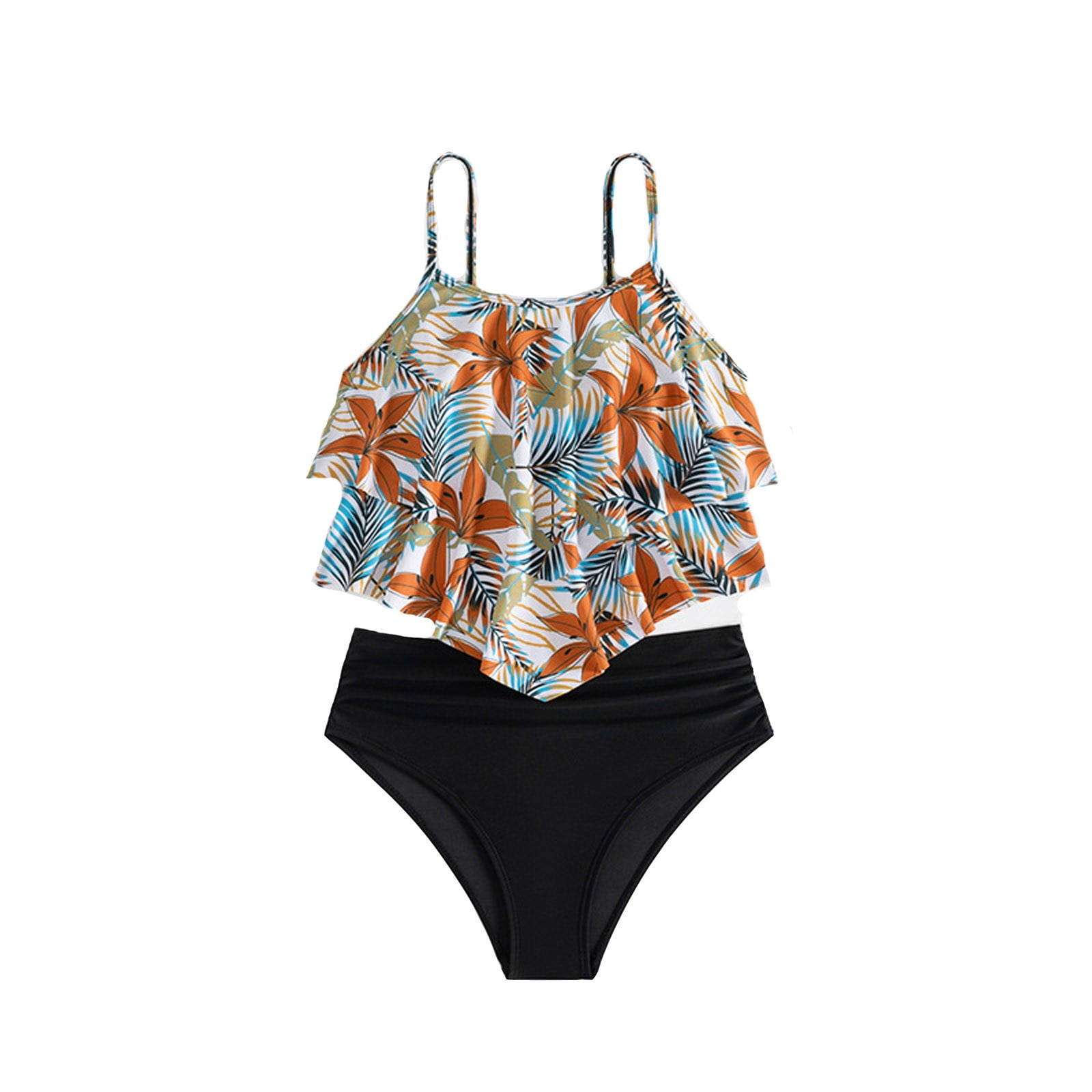 TOOYOU Girls One-Piece Swimsuit 2 Piece Bikini Sets Sport Bathing Suits ...