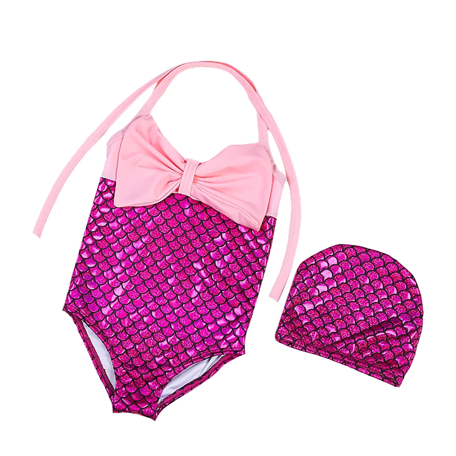 TOOYOU Girls One-Piece Swimsuit Long Sleeve Bathing Suit For Swimming ...