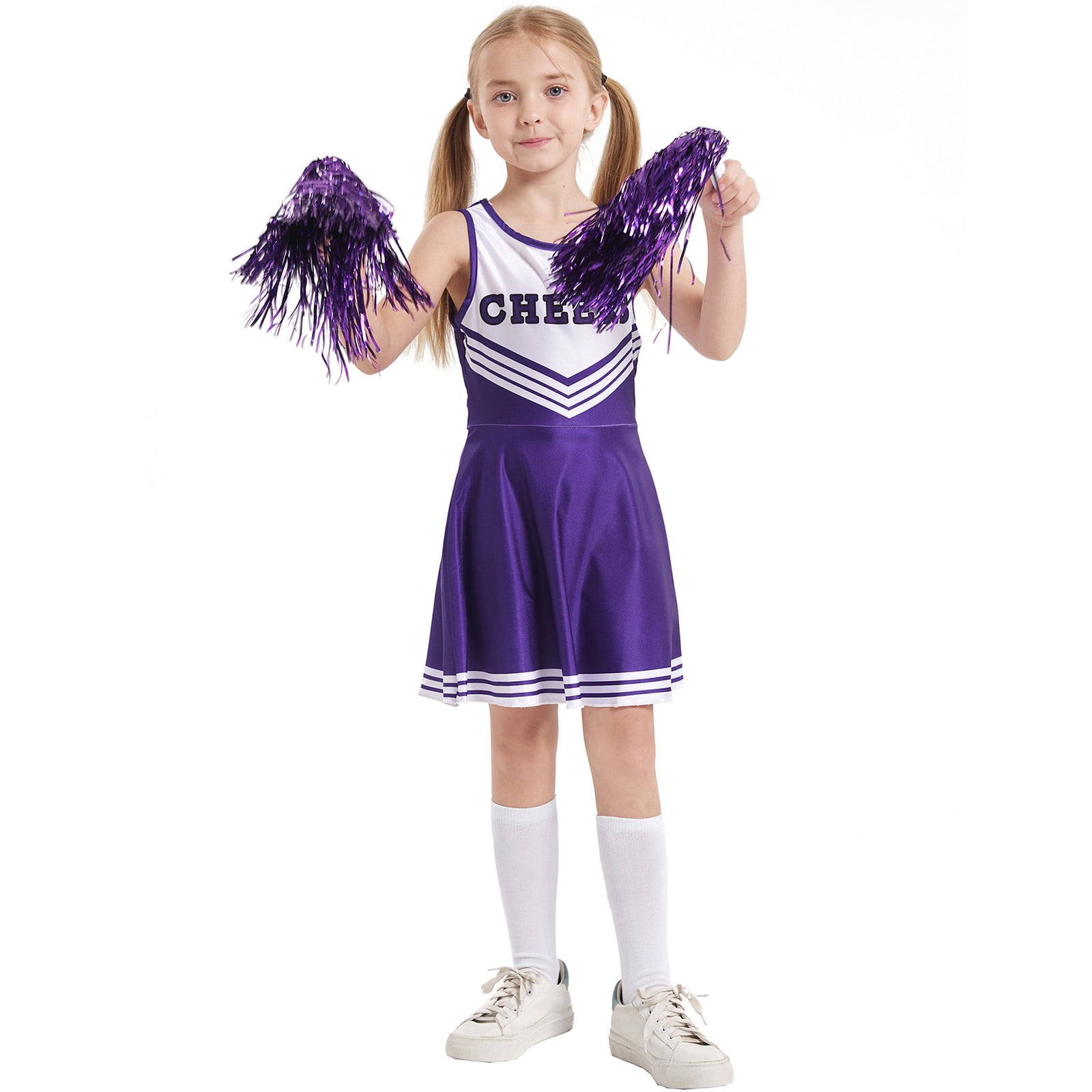 TOOYOU Girls Outfits Children Cheerleading For Sports Day Cheer ...
