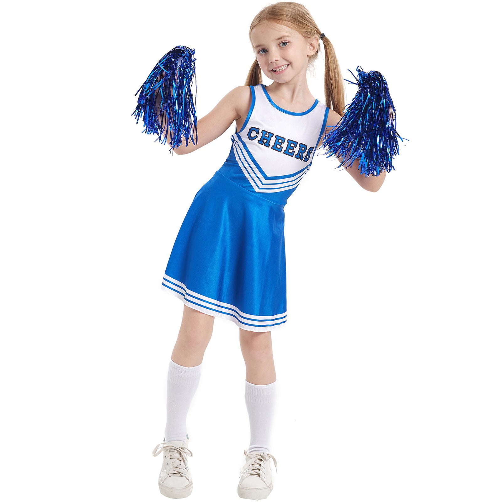 TOOYOU Girls Outfits Children Cheerleading For Sports Day Cheer ...
