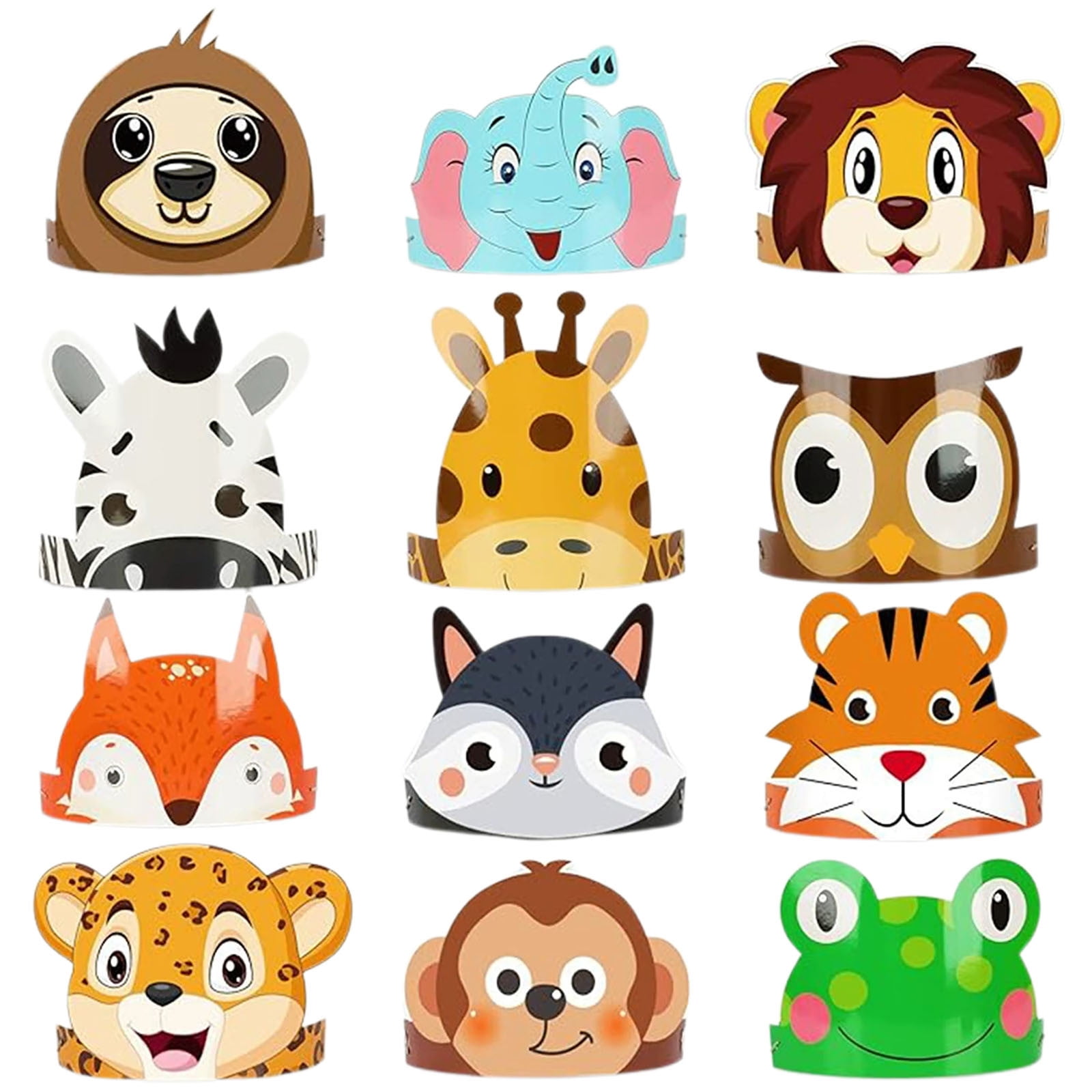 TOOYOU Toddler Hat Party Game Jungle Hat Children'S Cute Animal Dress ...