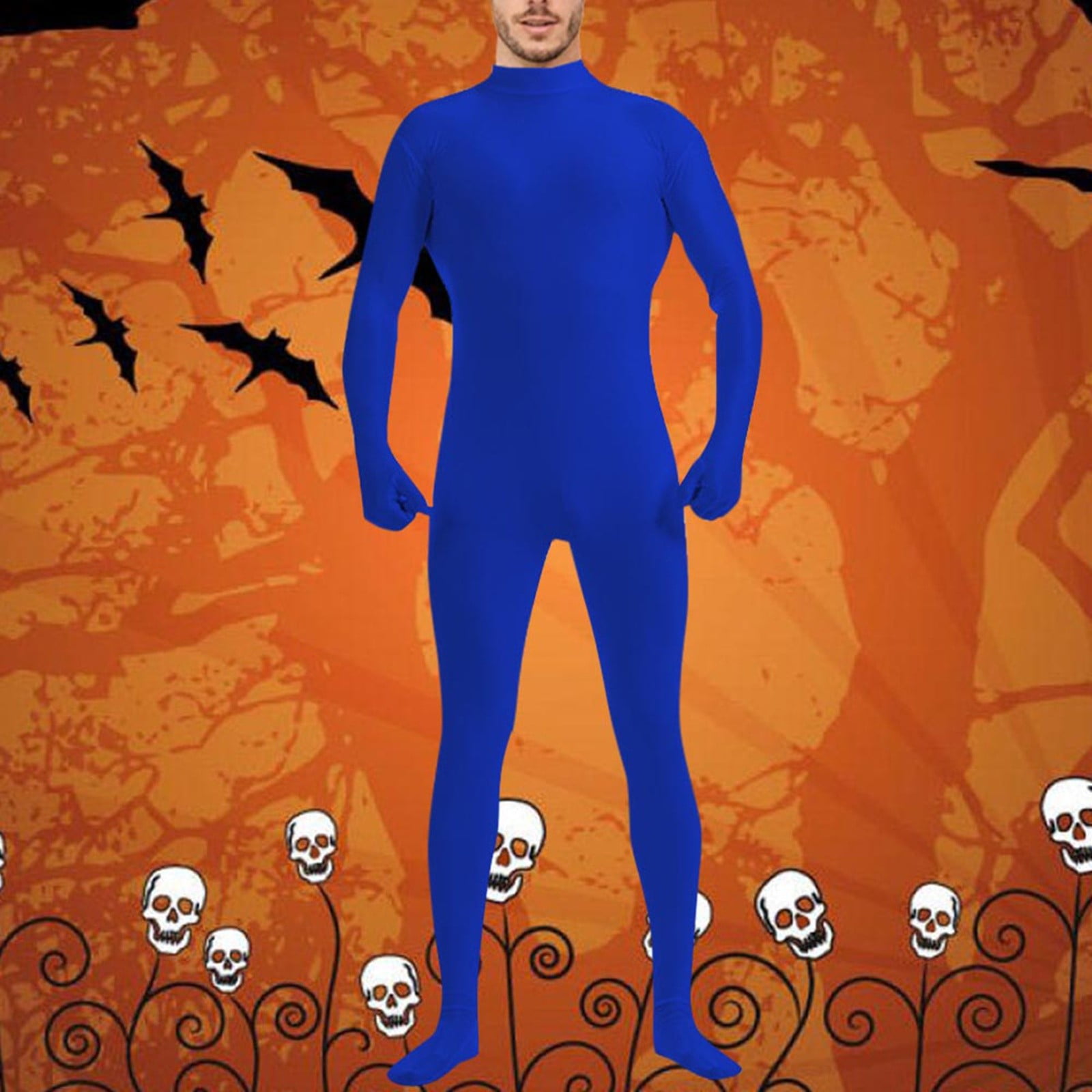 TOOYOU Zentai Suit Full Body Skin Tight Suit Costume Stretchy Unitard ...