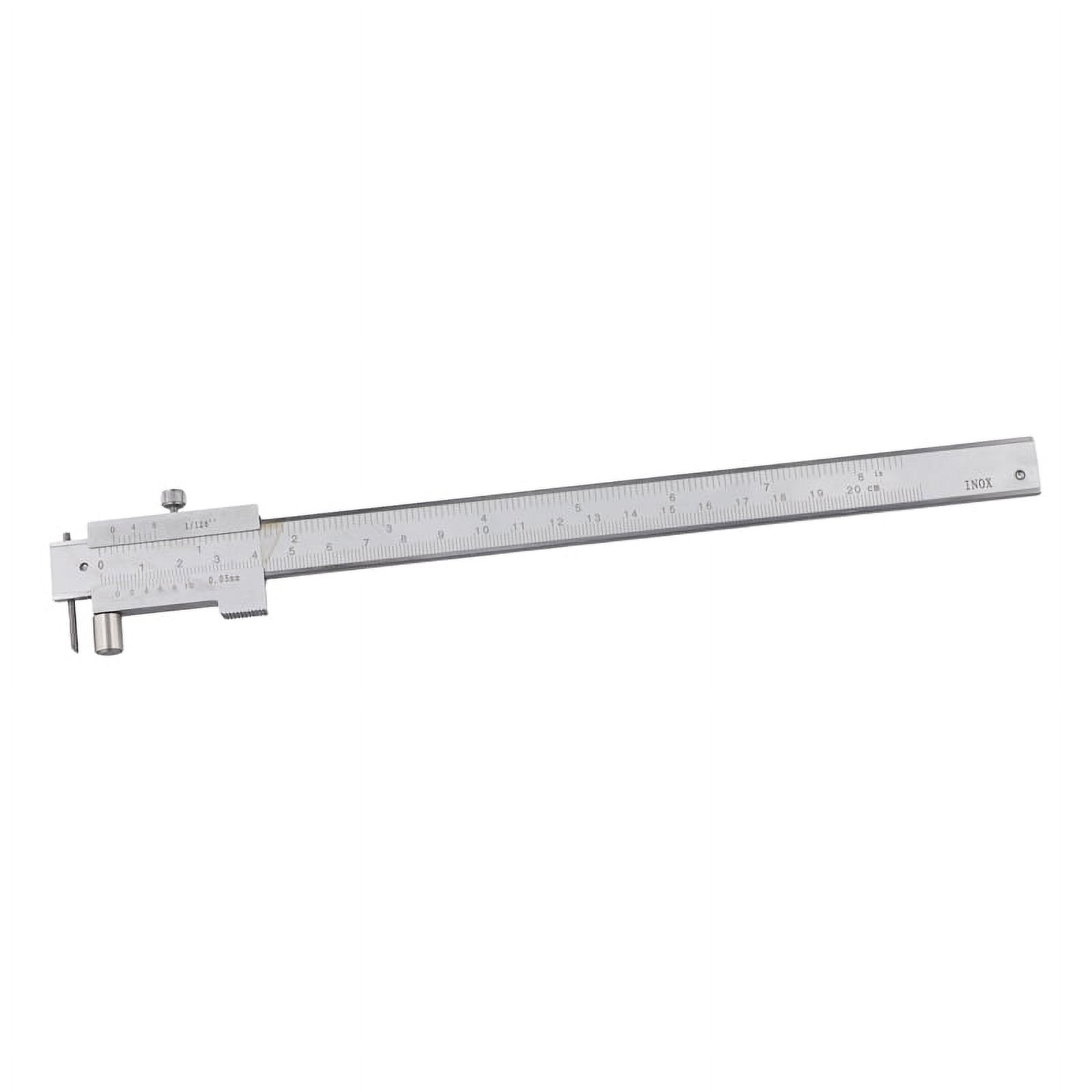TOP! 0-200mm Marking Vernier Caliper with Carbide Scriber Parallel ...