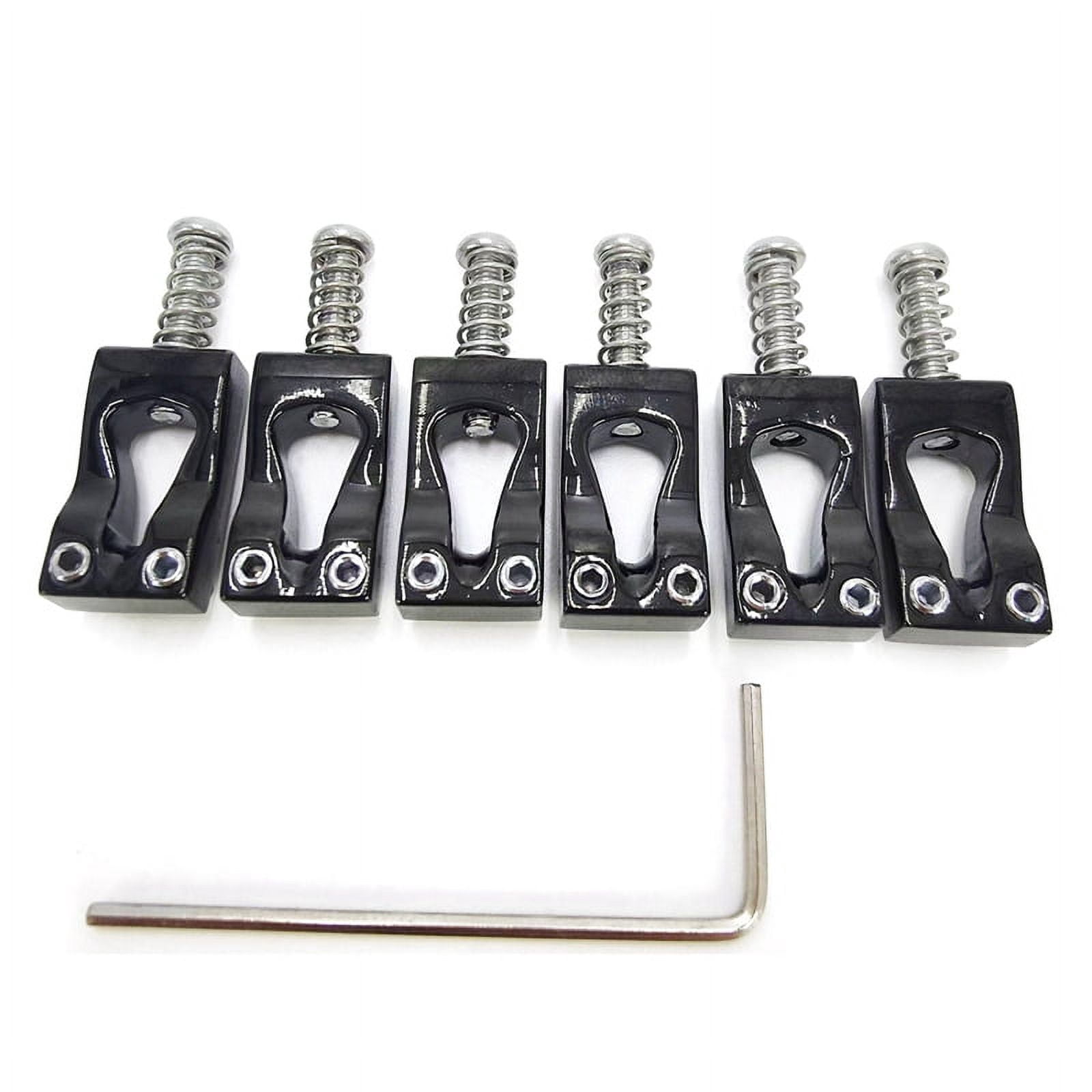 TOP! 10.8mm Electric Guitar Gourd Bridge Brass Saddle Vibrato 6-String ...