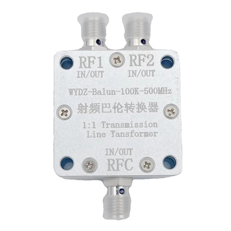 TOP! 100K-500KHz RF Balun Transformer Clock Sine Square Wave Signal End ...