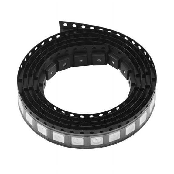 HOT! 100PCS WS2812B RGB LED Chip 5050SMD White PCB WS2812 Individually ...