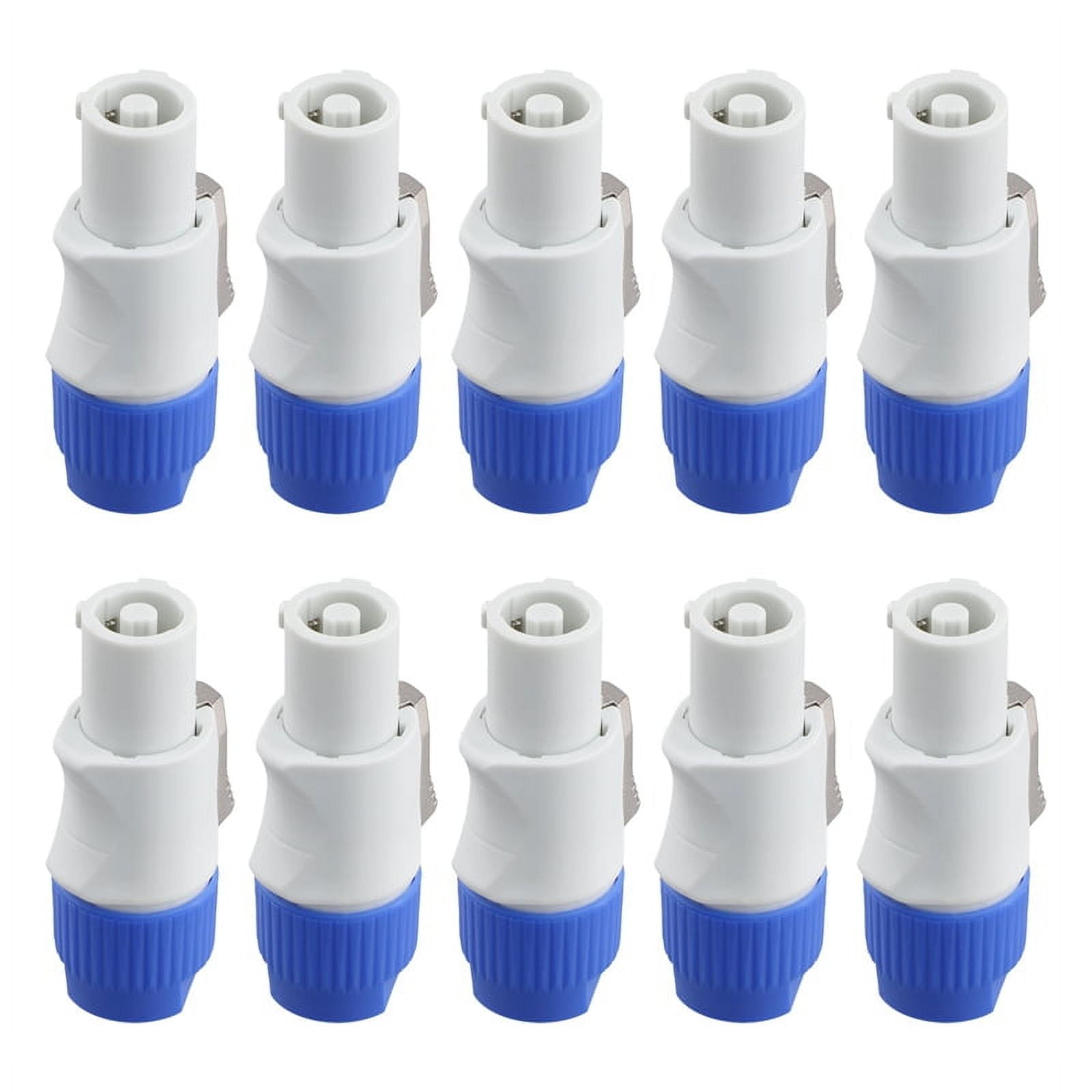 TOP! 10Pcs 3 PIN Male Powercon Connector Signal Input Jack for Beam ...