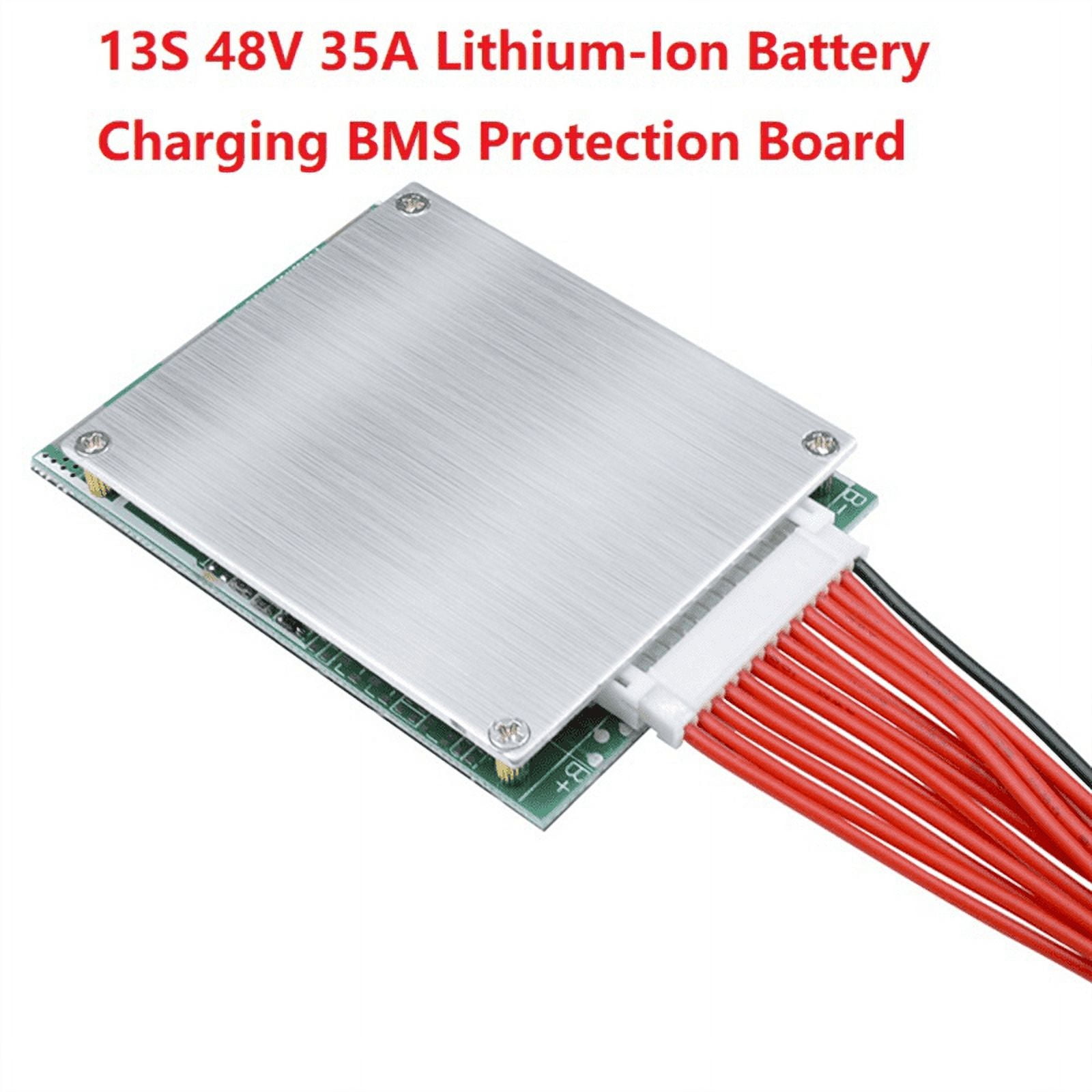 TOP! 13S 48V 35A Lithium-Ion Battery Charging Protection Board Split ...