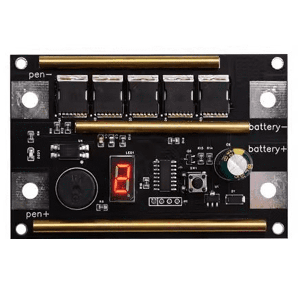 TOP! 18650 Lithium Battery Spot Welding Machine Pen Control Motherboard ...