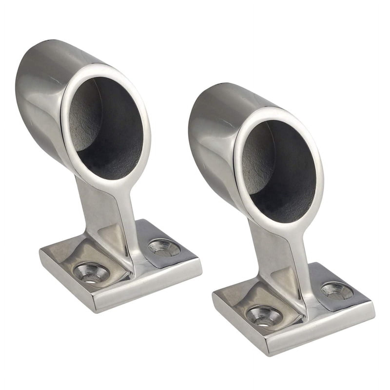 TOP! 1Pair of Heavy Duty Marine Post Handrail Fittings, Railing Pipe ...