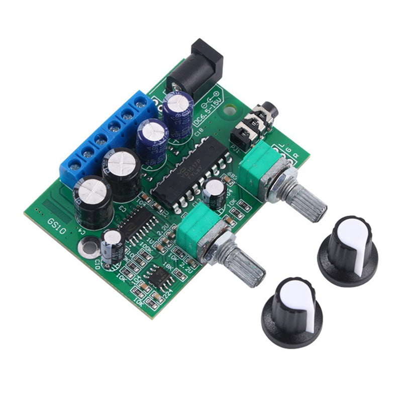 TOP! 2.1 Channel Class D HiFi Power Amplifier Board 25W+6W+6W Sound Amp ...