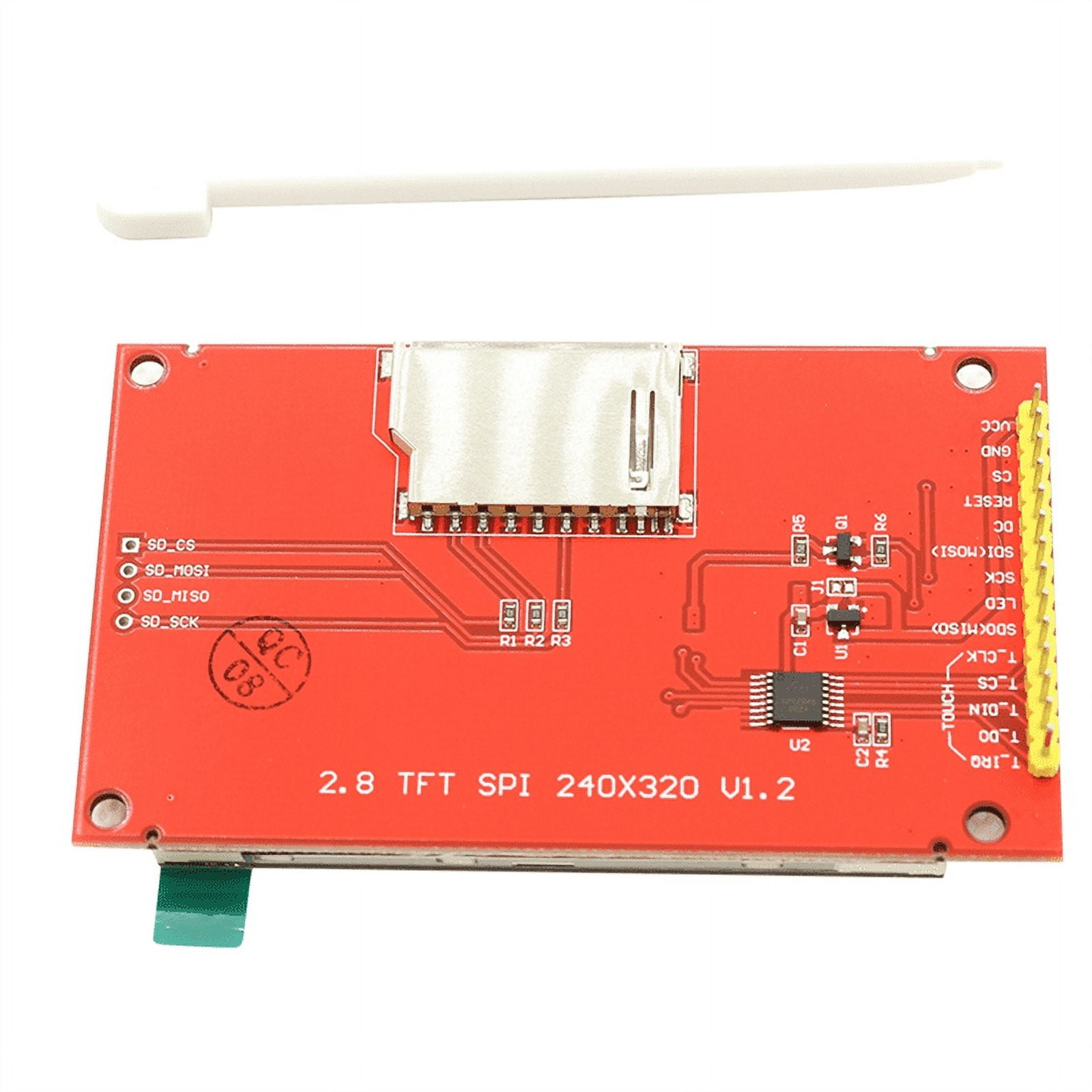 TOP! 2.8 Inch SPI TFT LCD Module 240X320 ILI9341 with Touch - Walmart.com