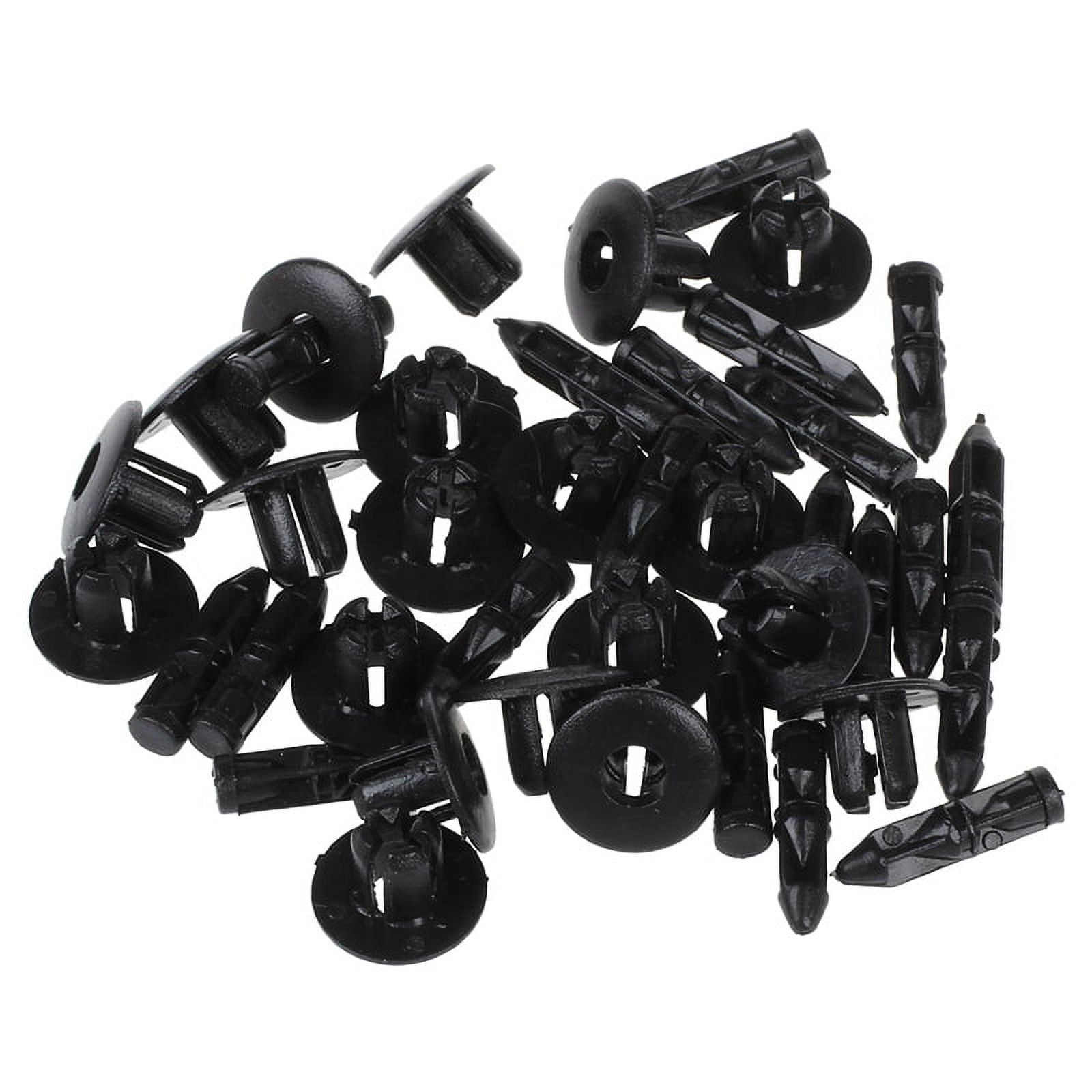 TOP! 20 Pcs 7mm Hole Plastic Push Screw Rivet Fairing Panel Fixings ...